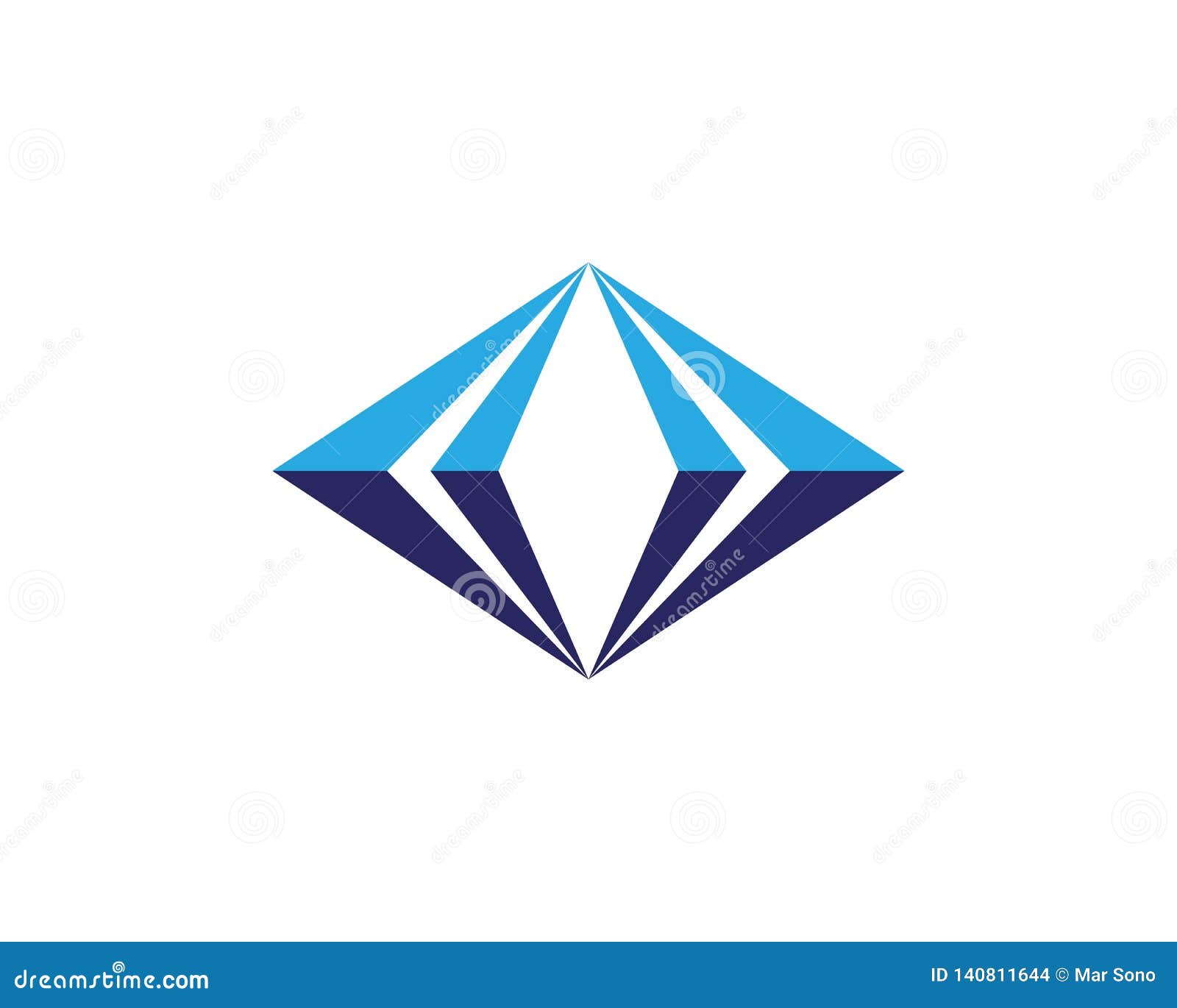 Pyramid Logo and Symbol Business Abstract Design Template Vector Stock ...