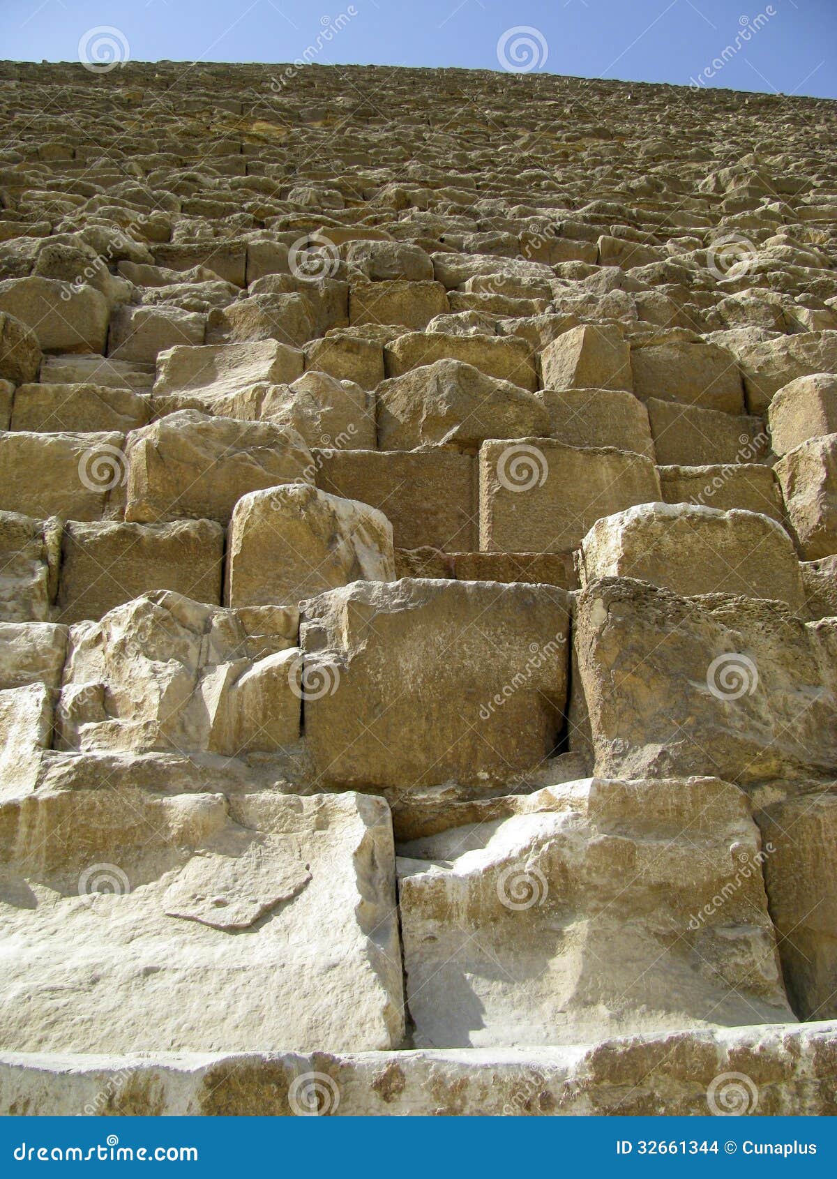 Pyramid looking up stock photo. Image of egyptian, archeology - 32661344
