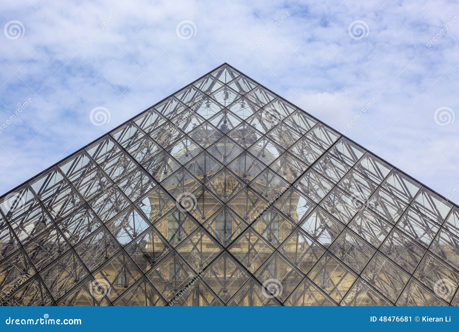 Pyramid Of The Louvre Editorial Photo | CartoonDealer.com #48476681