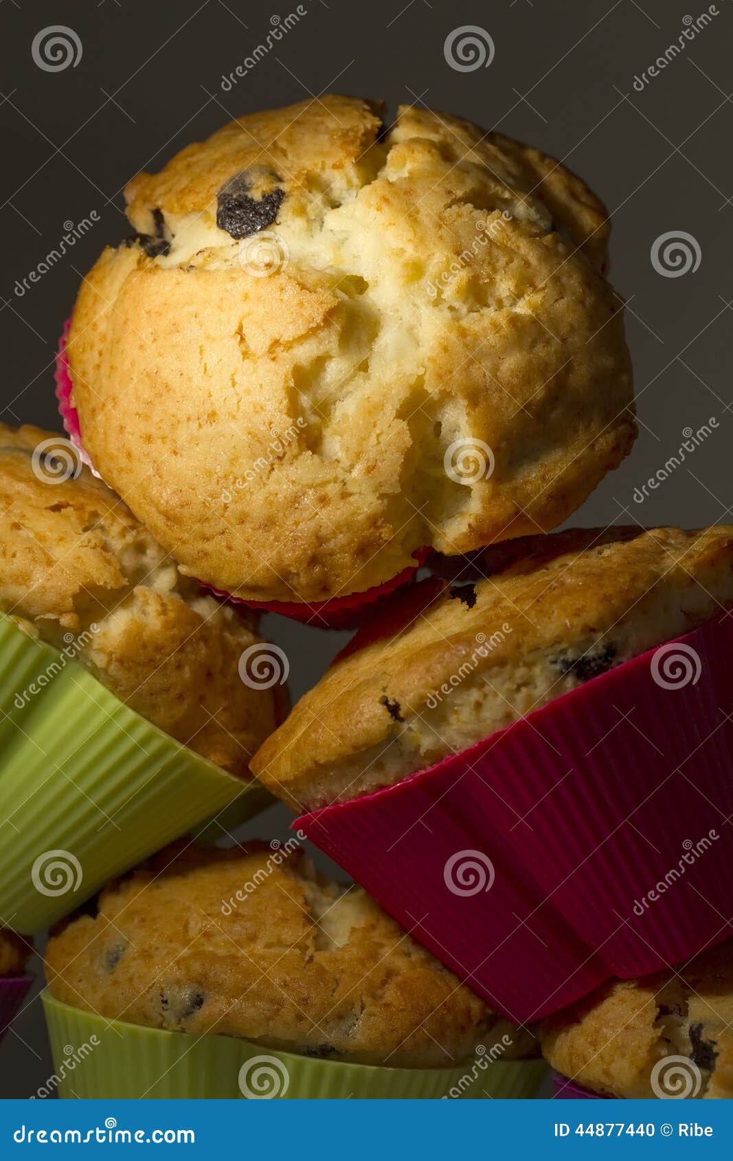 Muffins stock photo. Image of delicious, patisserie, pastry - 44877440
