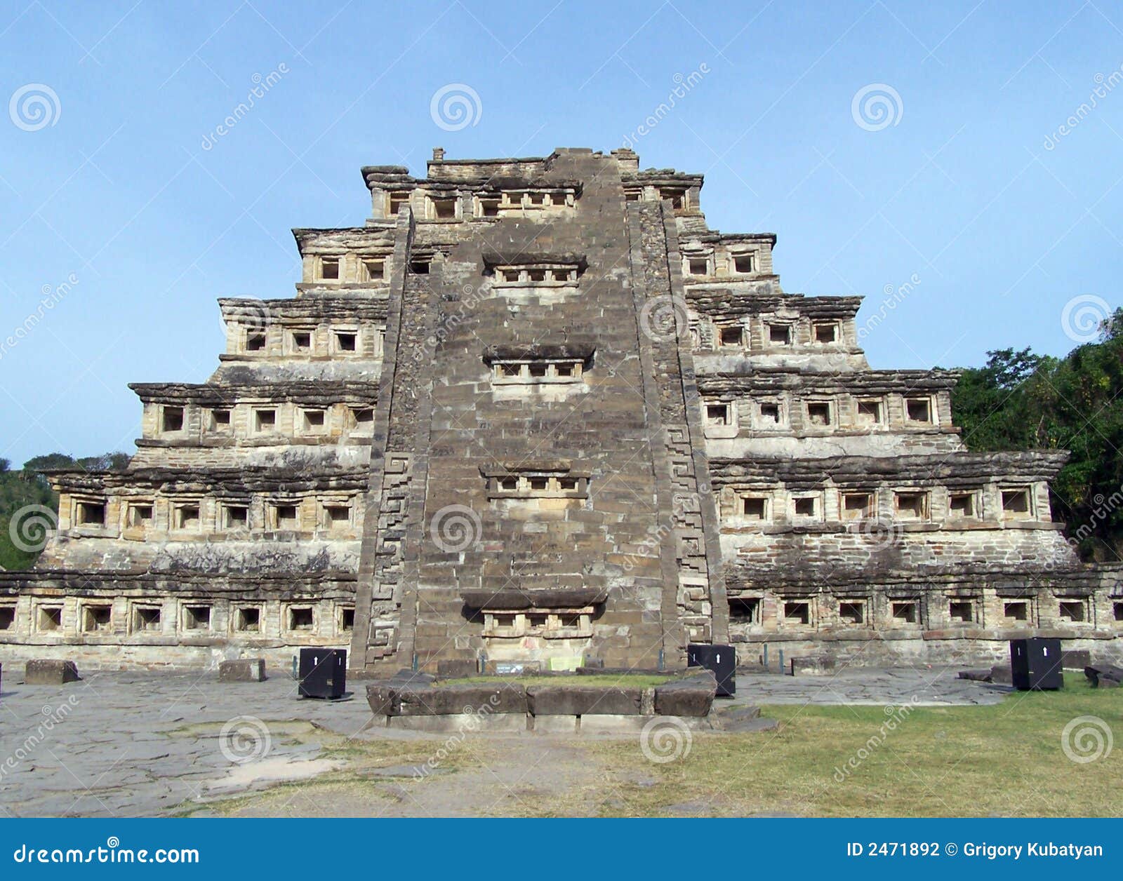 Pyramid of Niches stock photo. Image of belief, niches - 2471892