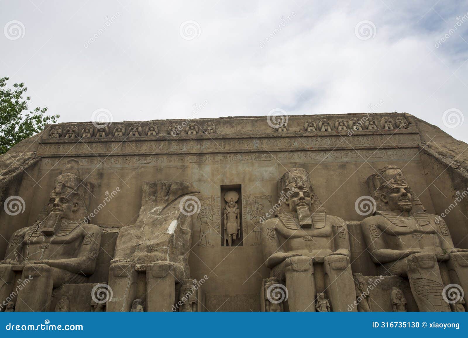 Pyramid Pharaoh in the Beijing World Park Editorial Image - Image of ...