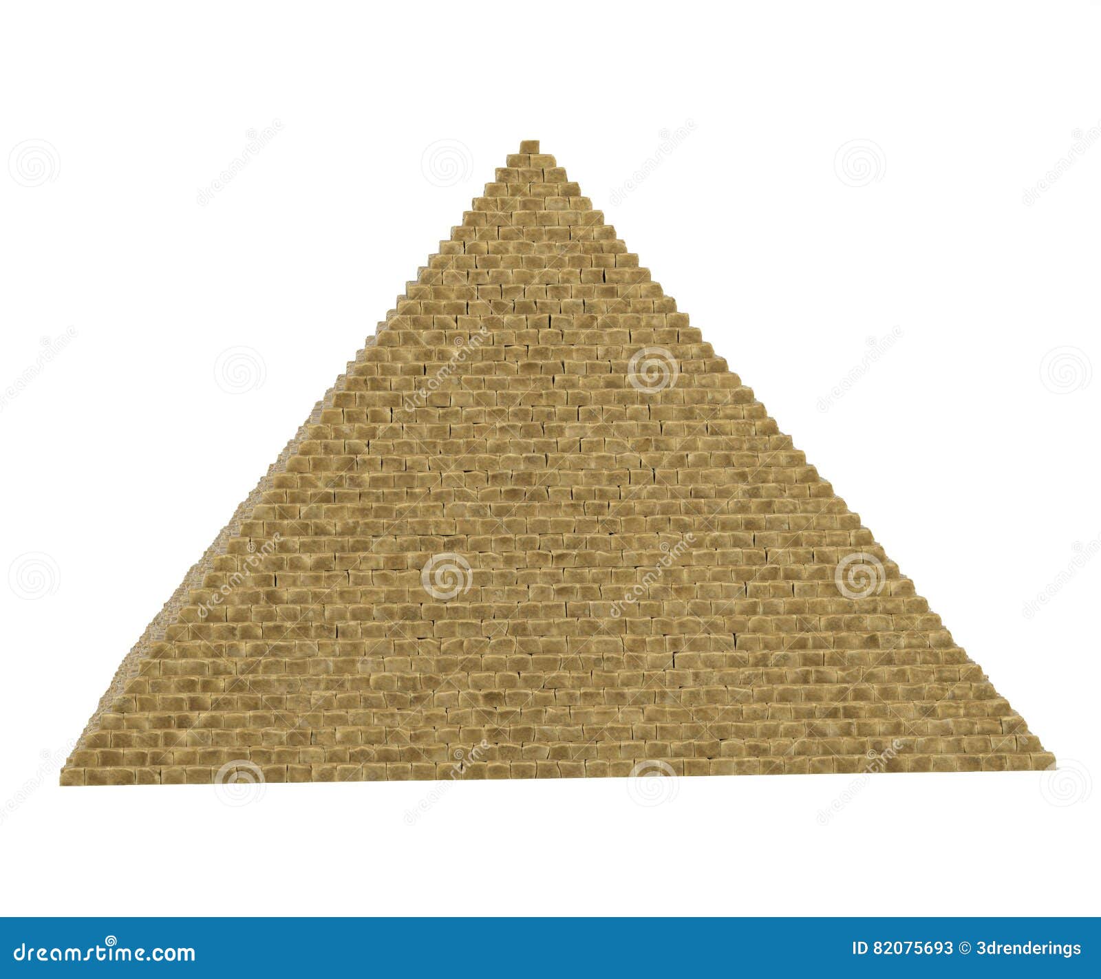 Pyramid stock illustration. Illustration of architecture - 82075693