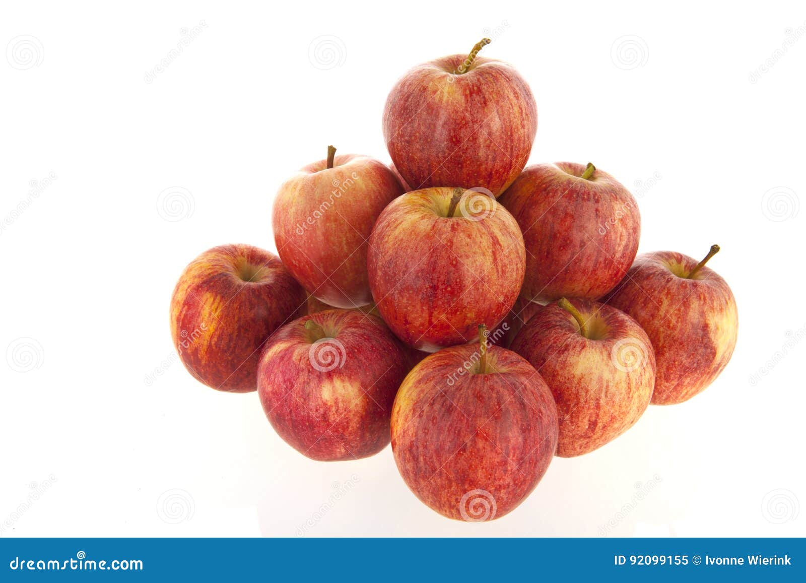 Pyramid red apples stock image. Image of food, healthy - 92099155