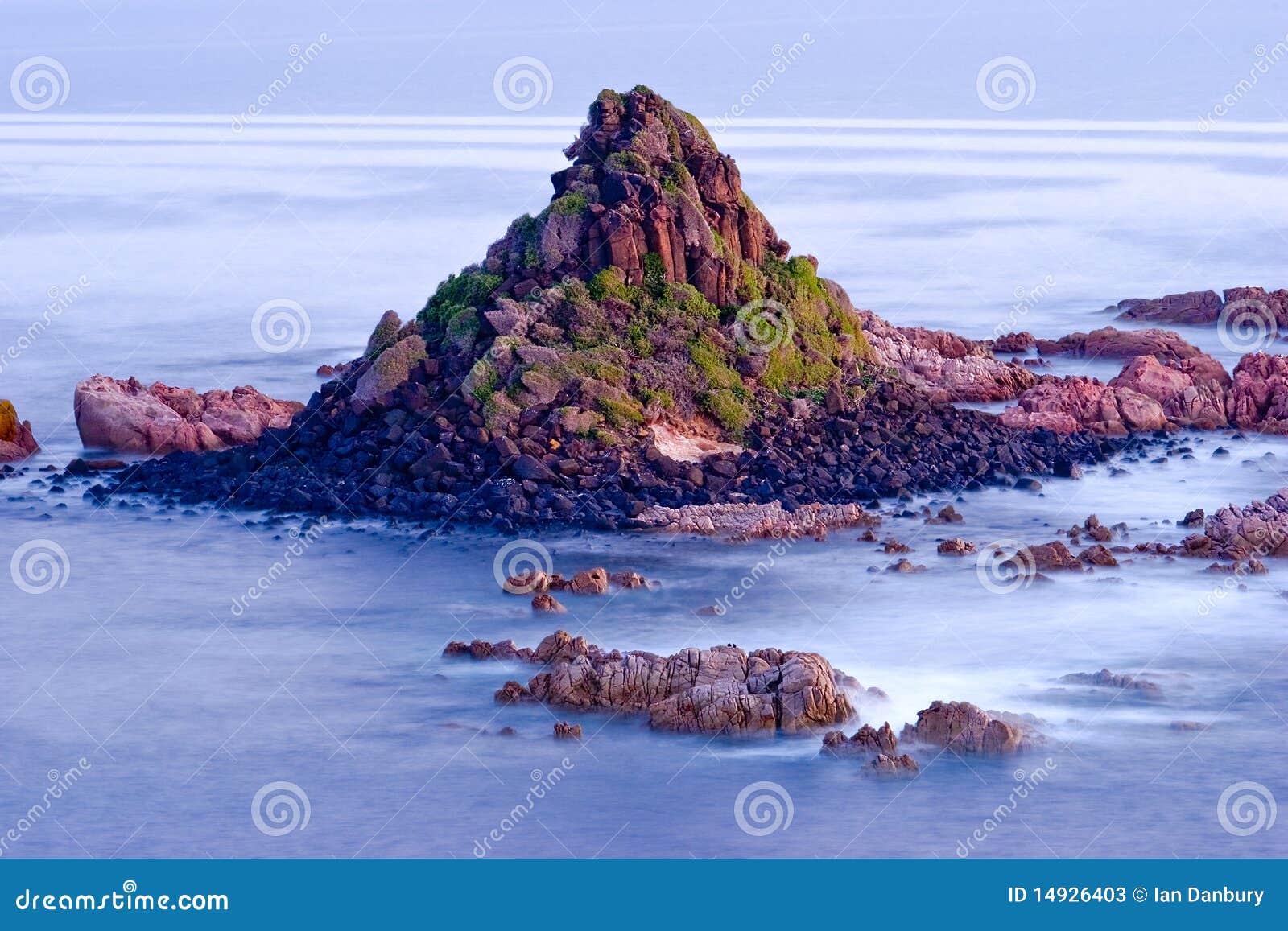The Pyramid Rock stock image. Image of mist, australasia - 14926403