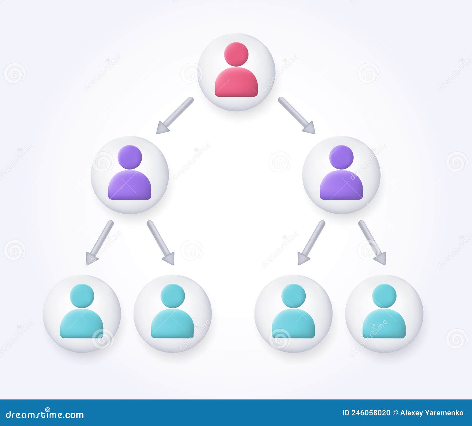 Pyramid scheme concept stock vector. Illustration of sign - 246058020