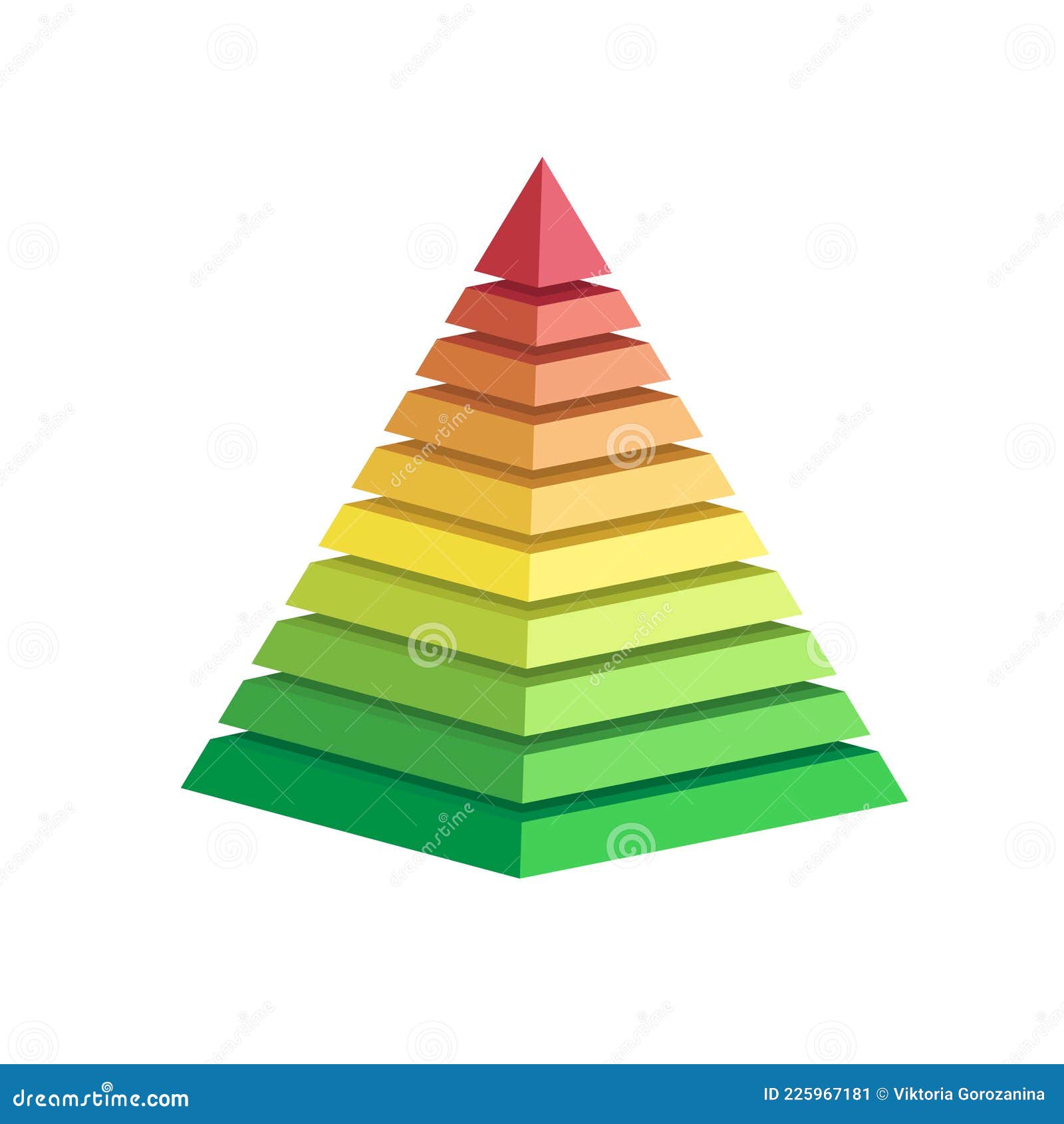 Pyramid Scheme 10 Ten Steps. Vector Hierarchy Level Chart Graph, Green ... Pyramid Scheme 10 Ten Steps. Vector Hierarchy Level Chart Graph, Green ...