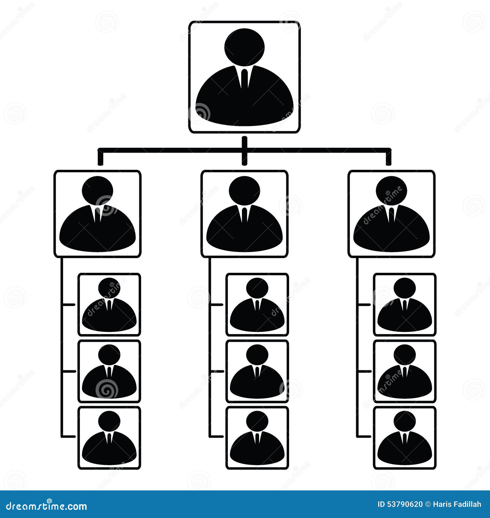 Pyramid Scheme Vector Illustration | CartoonDealer.com #53790620