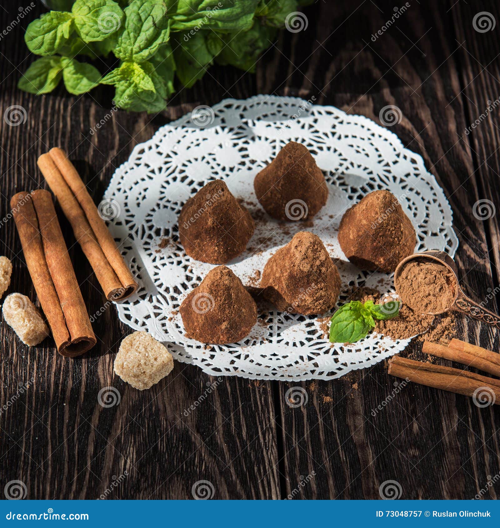 Pyramid Shape Chocolate Candies Stock Image - Image of chocolate ...