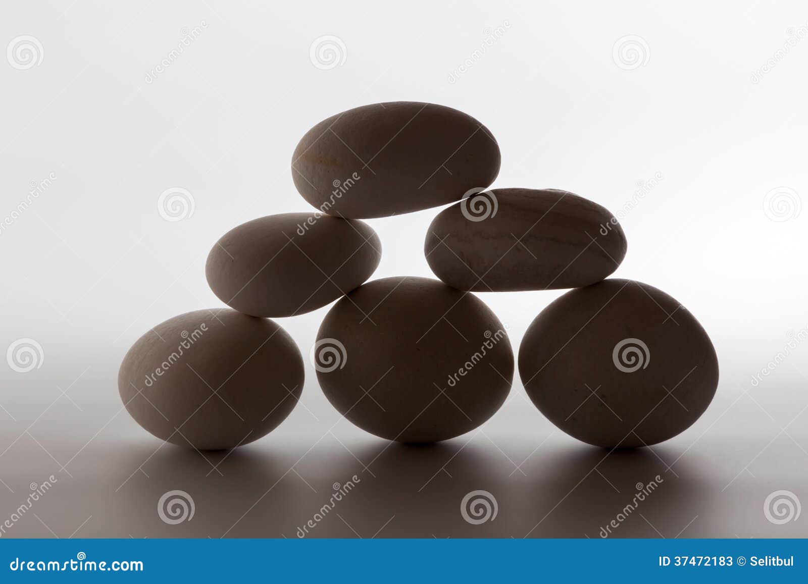 Pyramid of the six stones stock image. Image of abstract - 37472183