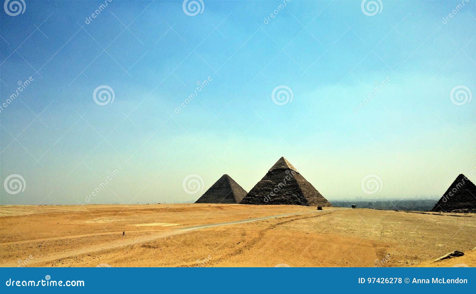 Pyramid Sky stock photo. Image of beautiful, egypt, blue - 97426278