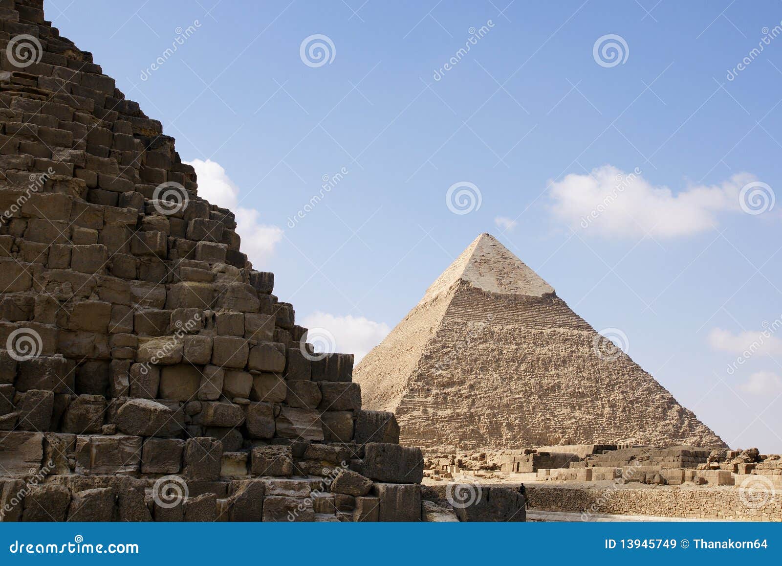 Pyramid small stock image. Image of pyramid, egypt, memorial - 13945749