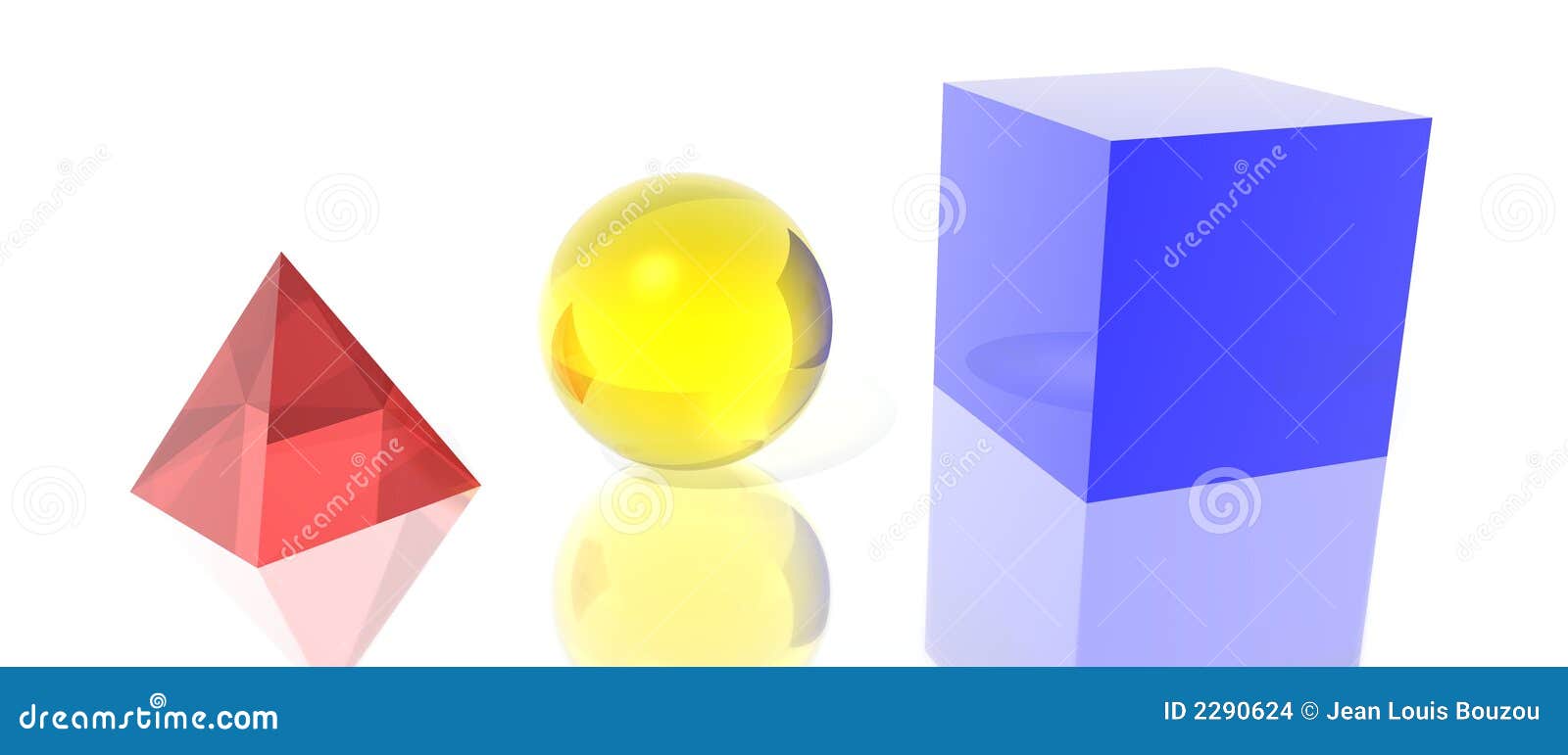 Pyramid sphere and cube stock illustration. Illustration of business ...