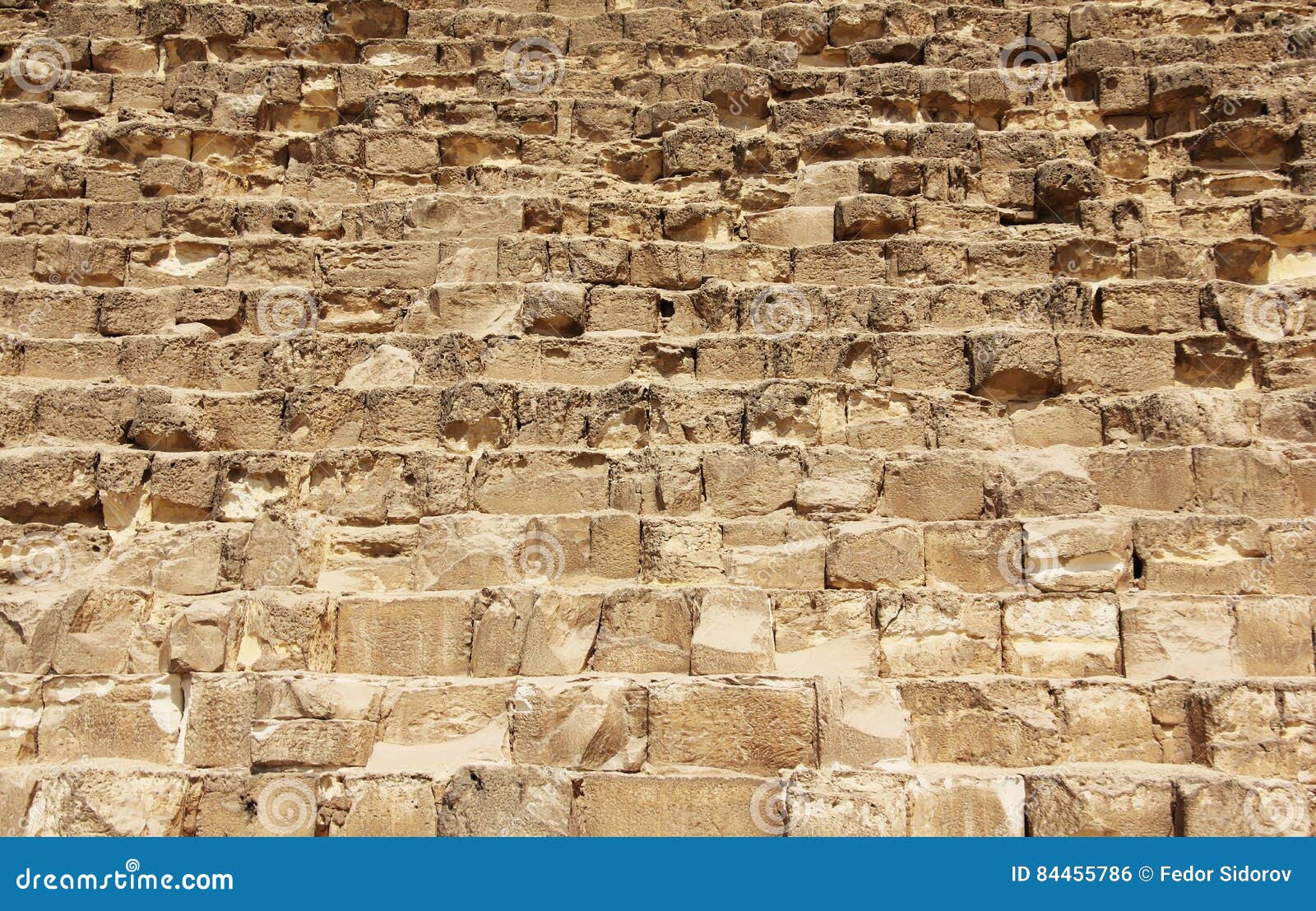 Pyramid stone rows stock photo. Image of cheops, archeology - 84455786