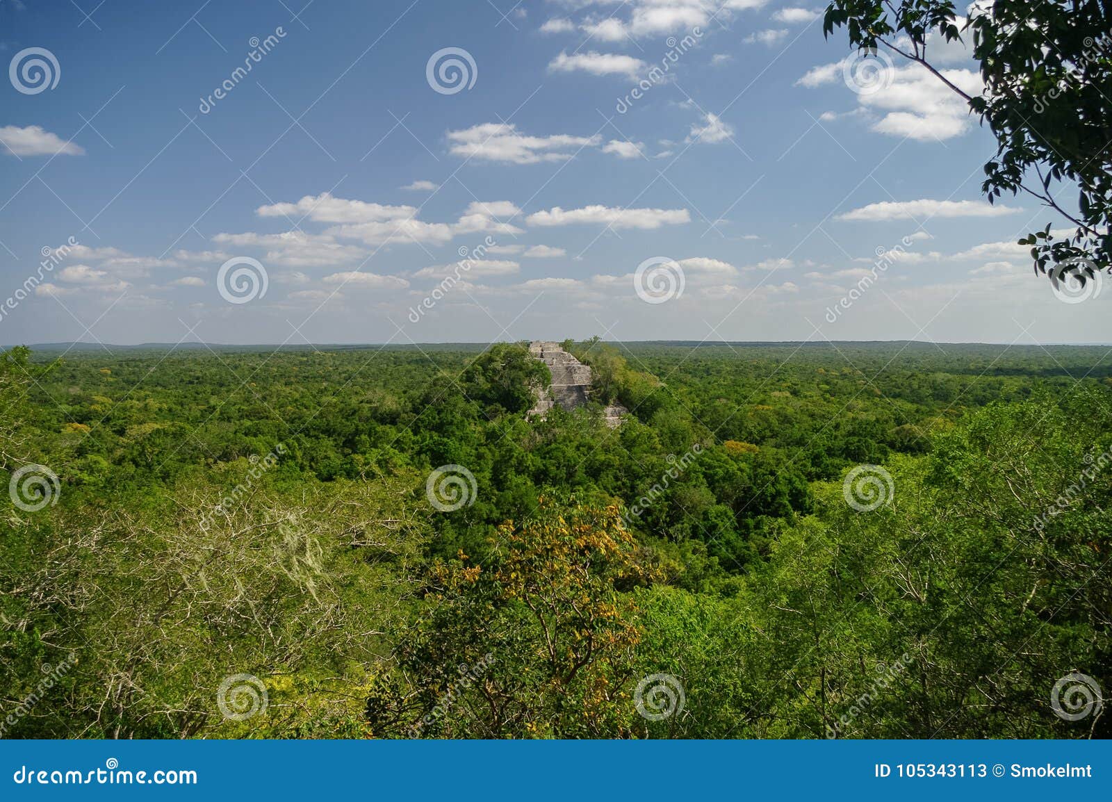 The Pyramid Structure of 1 in the Complex Rises Over the Jungle Stock ...