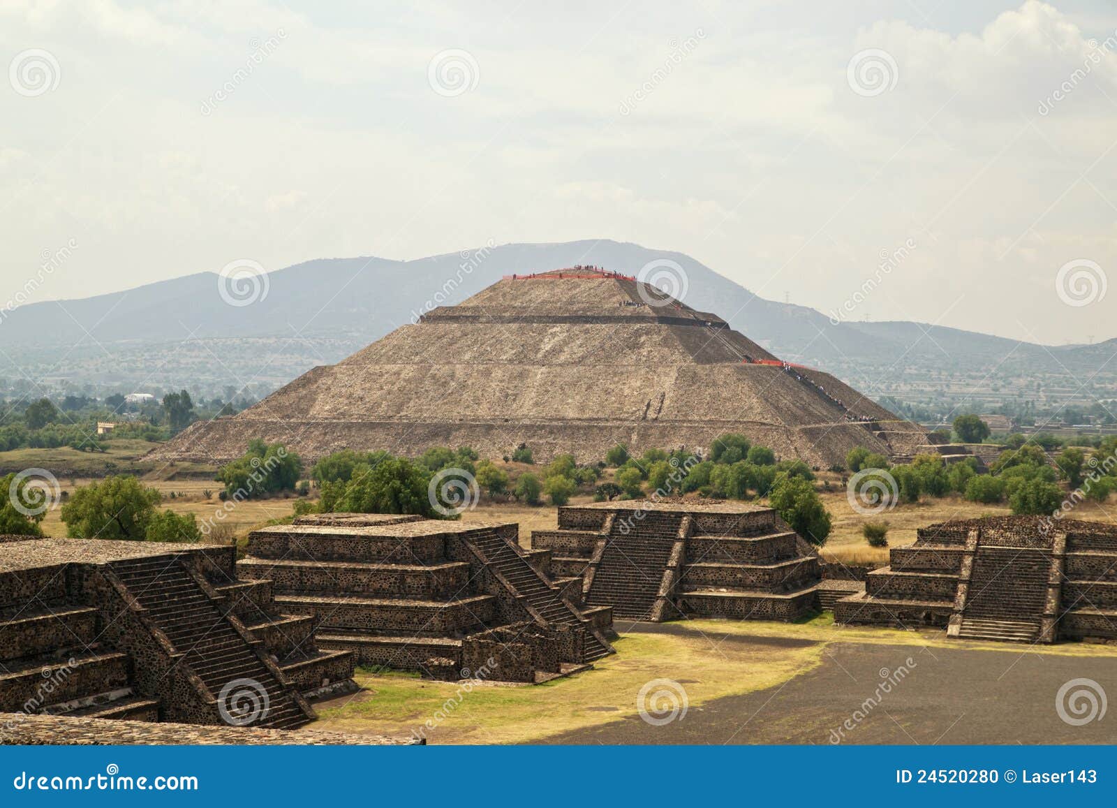 Pyramid of the Sun stock photo. Image of ancient, sacrifice - 24520280