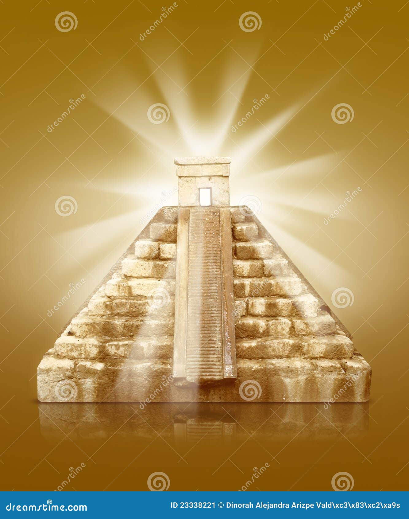 Solar Pyramid Royalty-Free Stock Photography | CartoonDealer.com #3064217