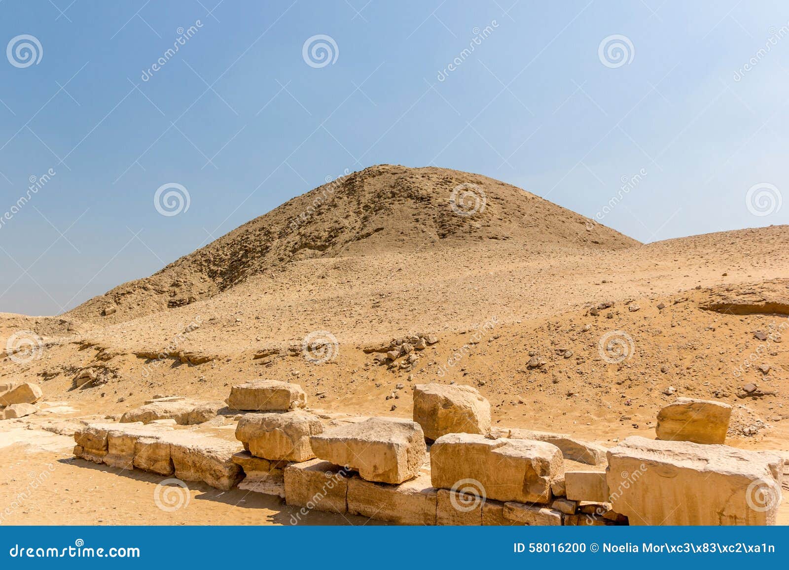 Pyramid of Teti stock photo. Image of ruin, pyramid, tourism - 58016200
