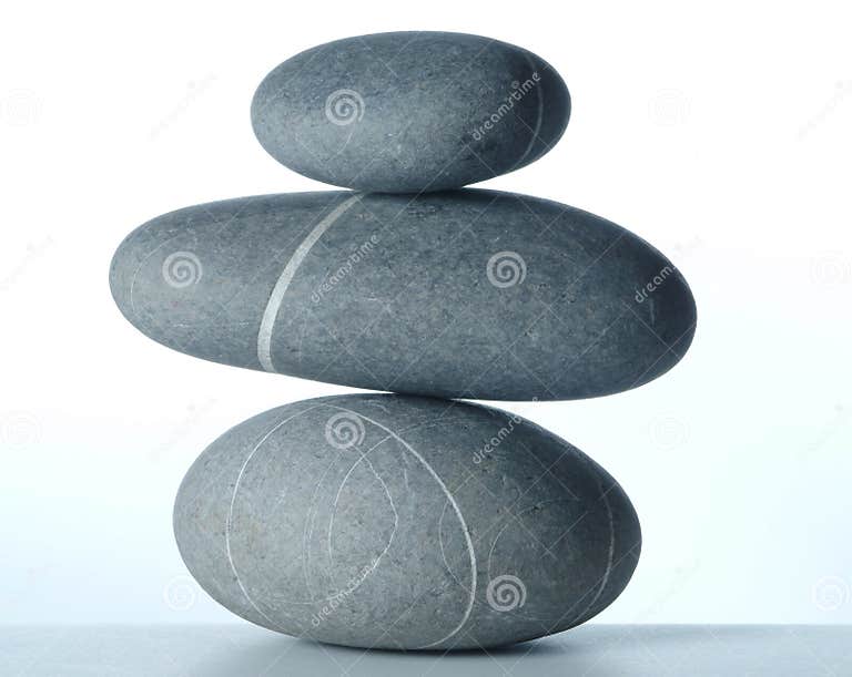 Pyramid of three stones-2 stock image. Image of hard, texture - 369053