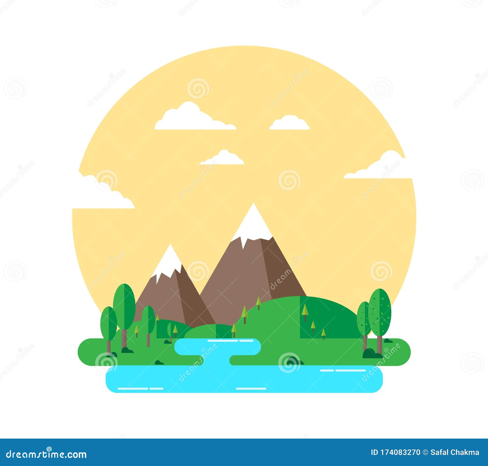 Aztec Stepped Fret Motif, Circle Frame With Meander Pattern Vector ...