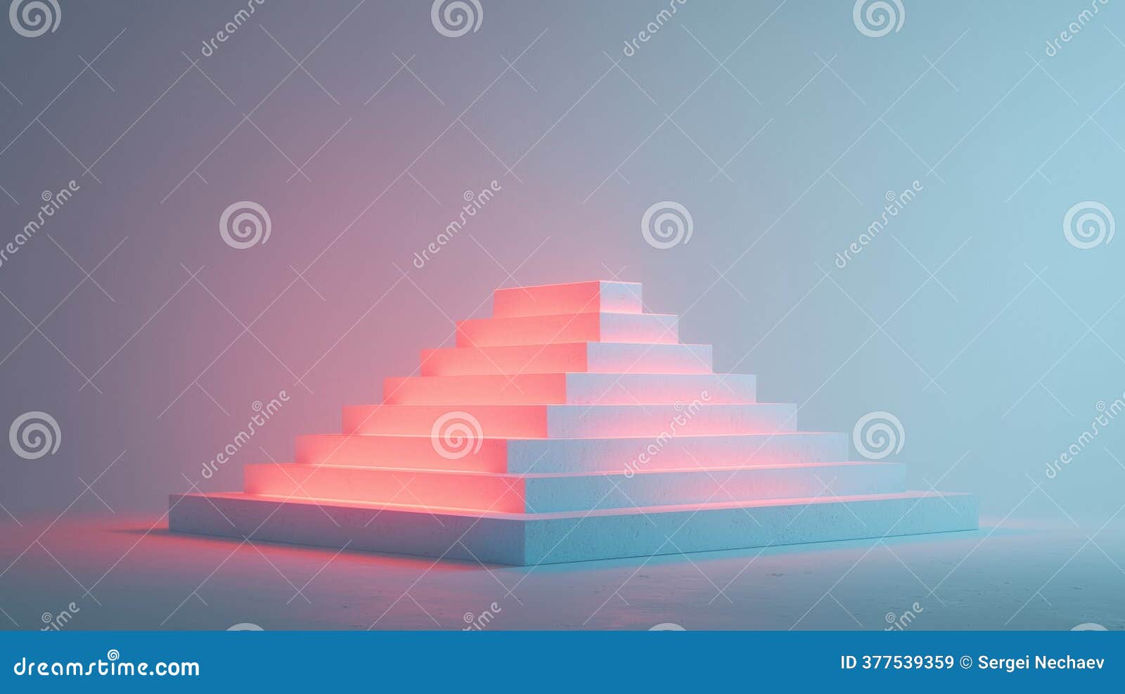 Pyramid As Set Of Multiple Computers Royalty-Free Cartoon ...