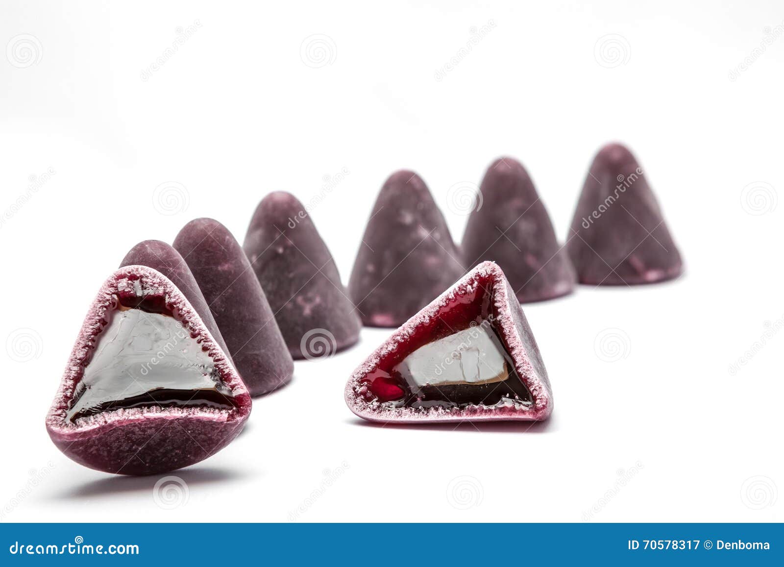 This pyramidal cuberdons stock image. Image of gelatinous - 70578317