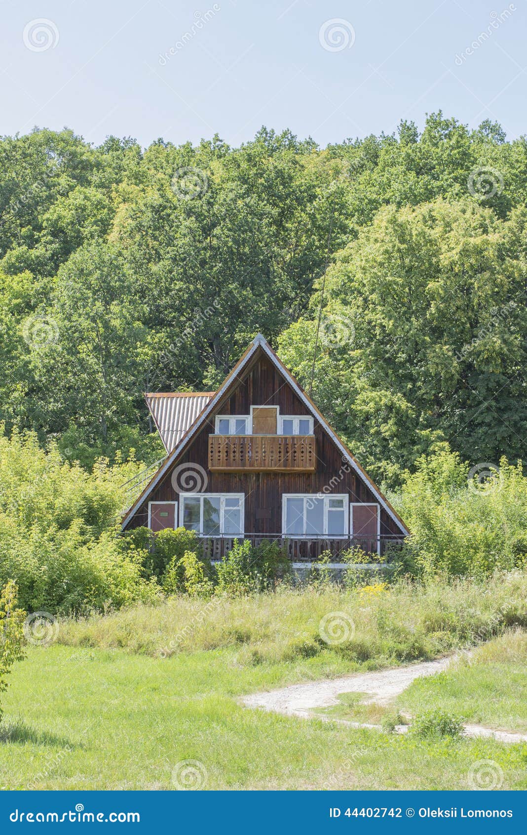 Pyramidal house stock photo. Image of wooden, pyramidal - 44402742
