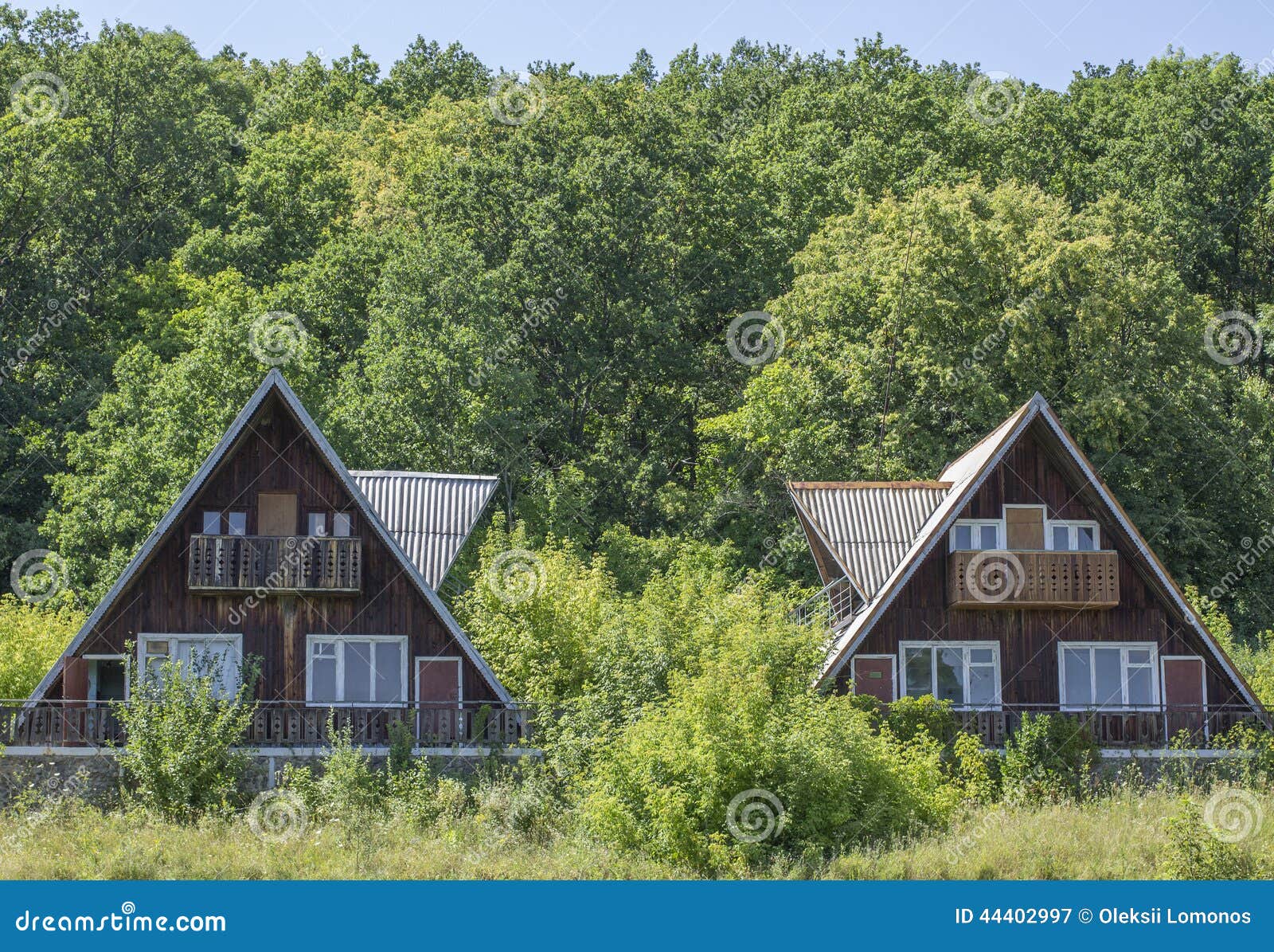 Pyramidal house stock image. Image of landscape, houses - 44402997