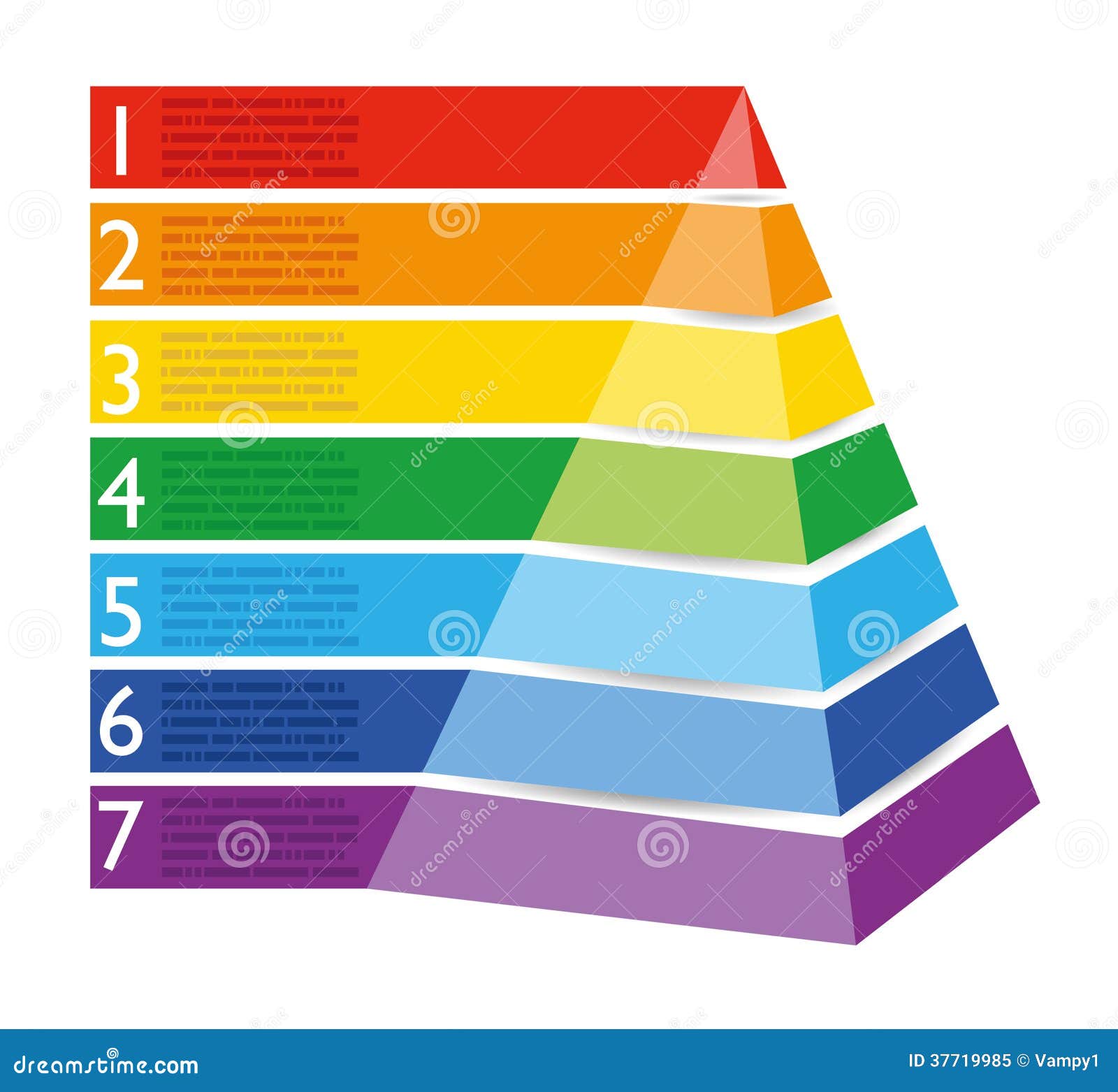 Pyramide Alimentaire D'exemples D'Infographic Illustration Stock ...