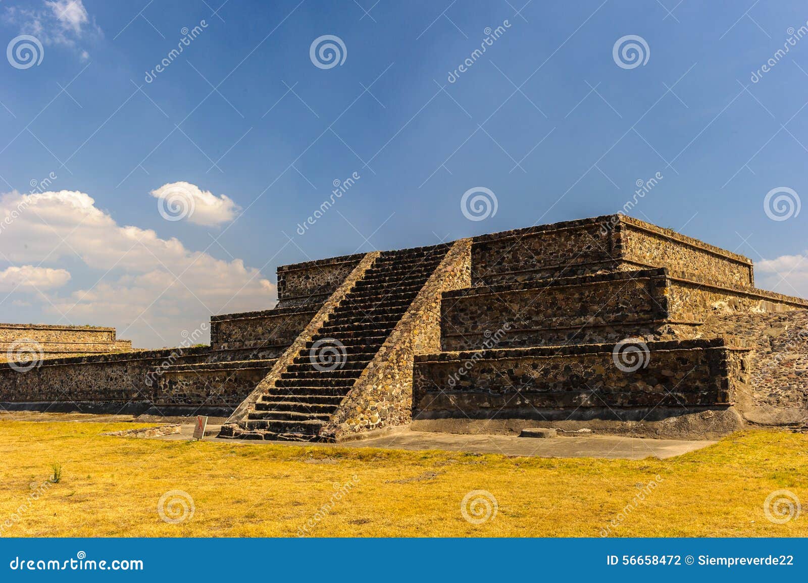 Pyramide De La Lune, Teotihuacan, Mexique Photo stock - Image du lune ...