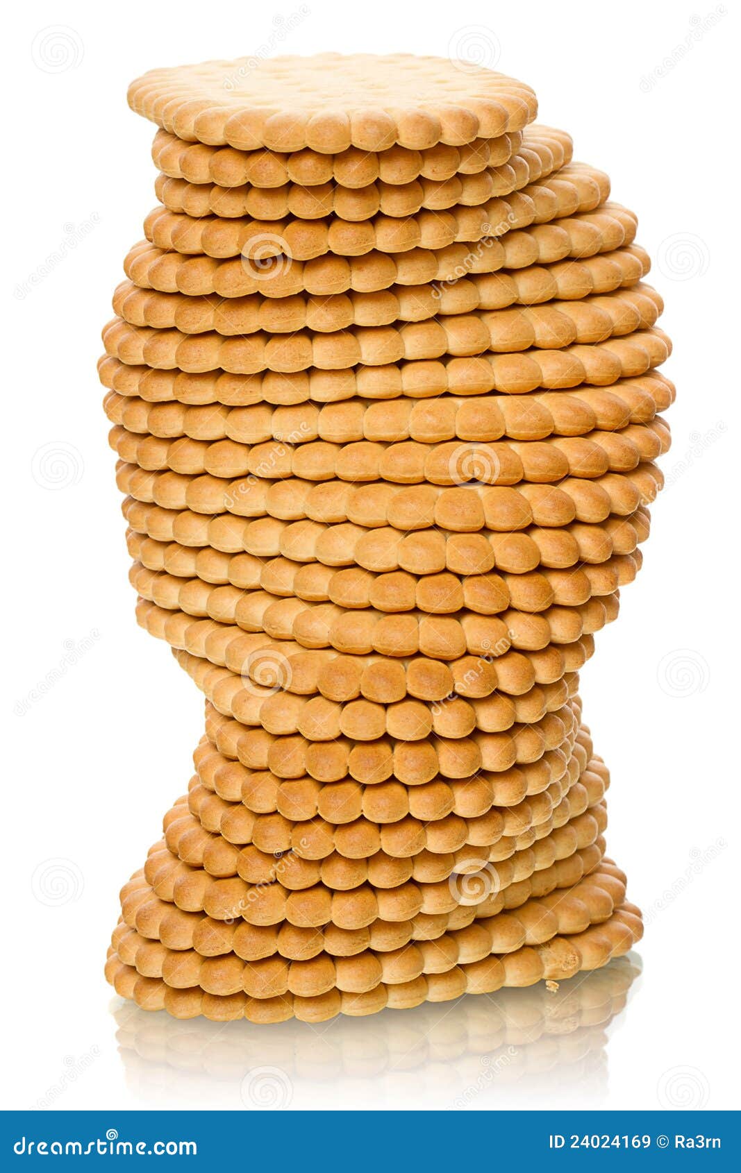 Pyramide der Biskuite stockbild. Bild von biskuit, keks - 24024169