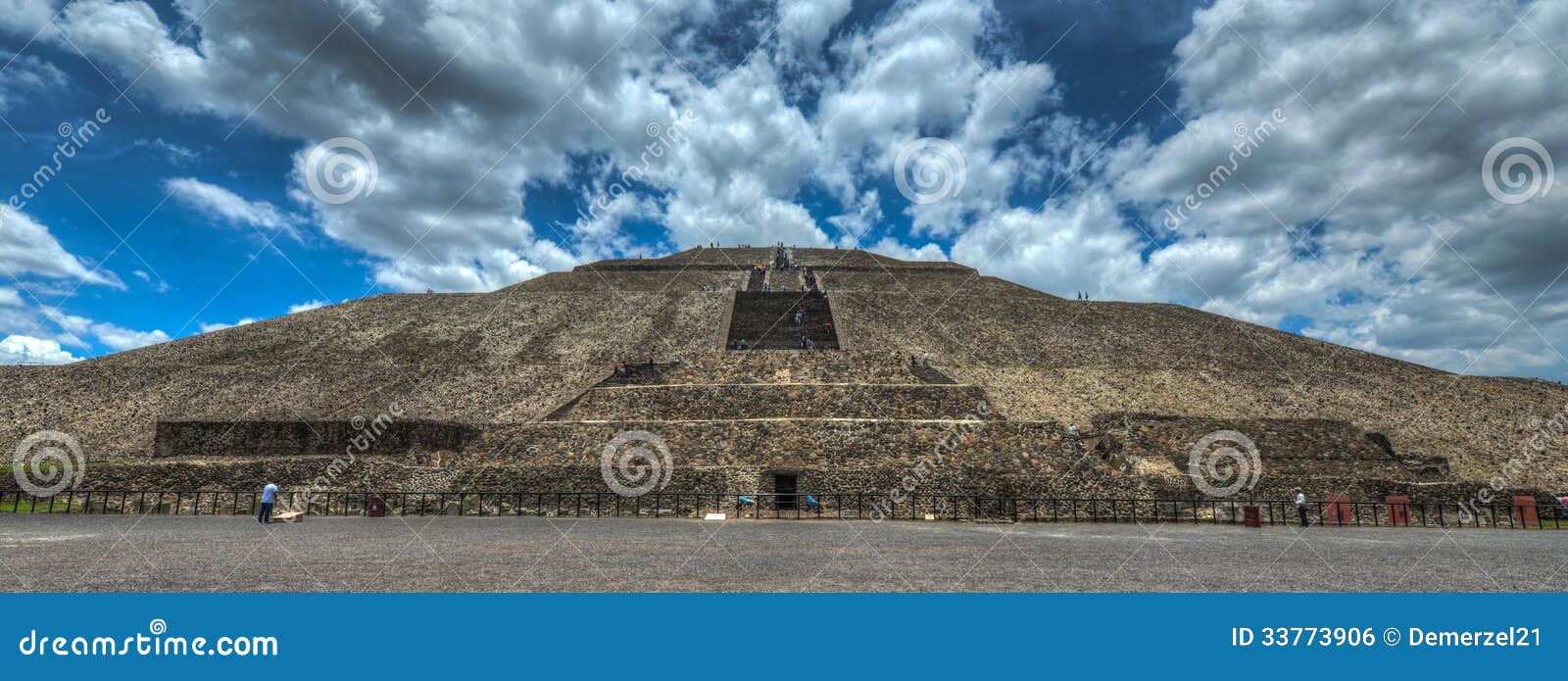 Pyramide Des Sun, Teotihuacan Stockfoto - Bild von zivilisation, bild ...
