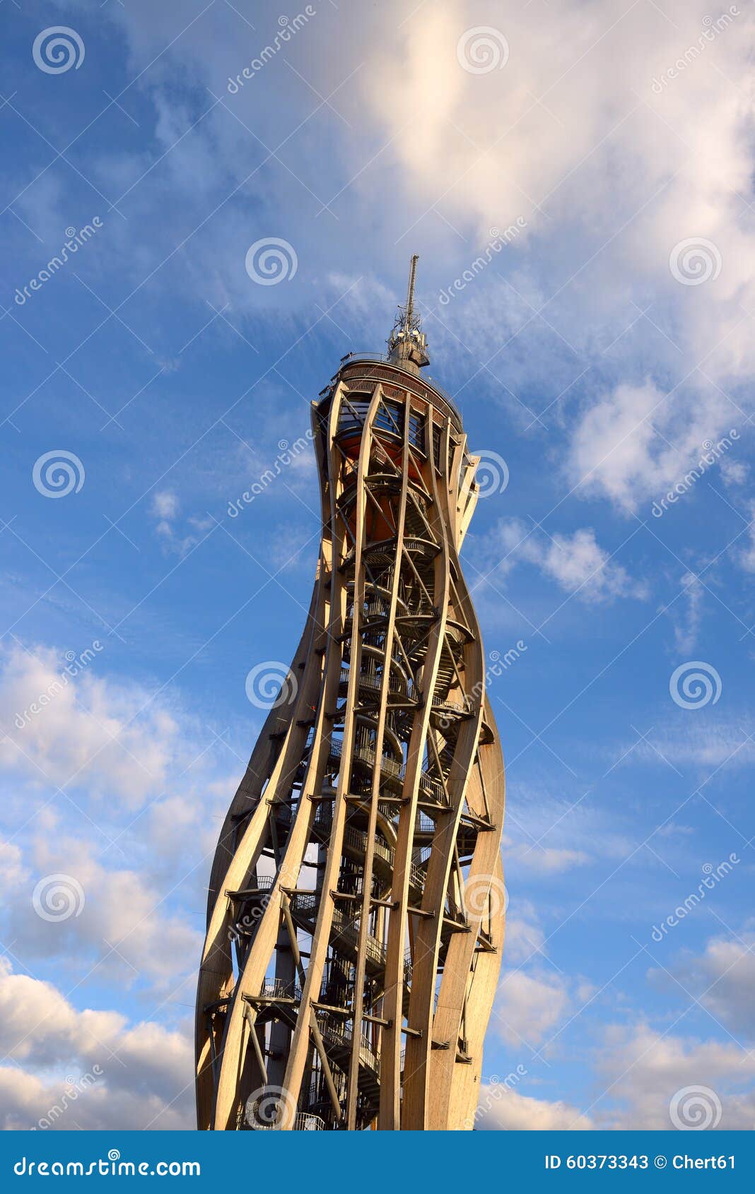 Pyramidenkogel redactionele stock foto. Image of observatie - 60373343