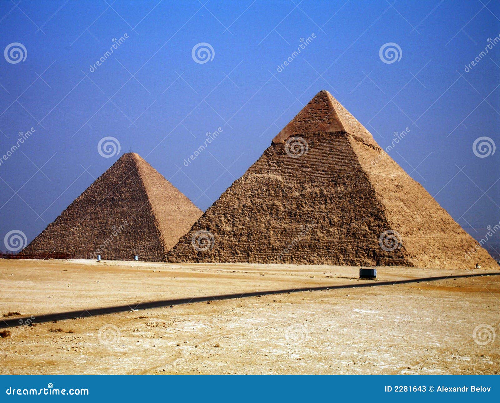 Pyramids stock image. Image of shape, traditional, brick - 2281643