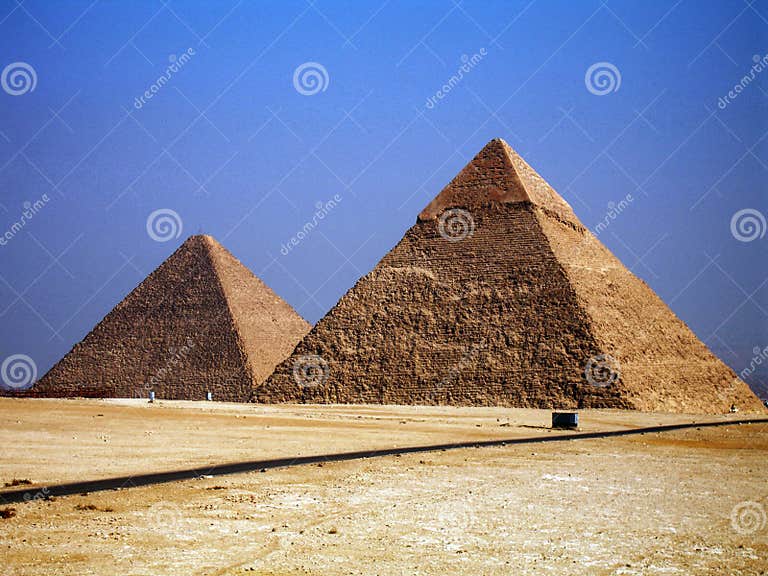 Pyramids stock image. Image of shape, traditional, brick - 2281643