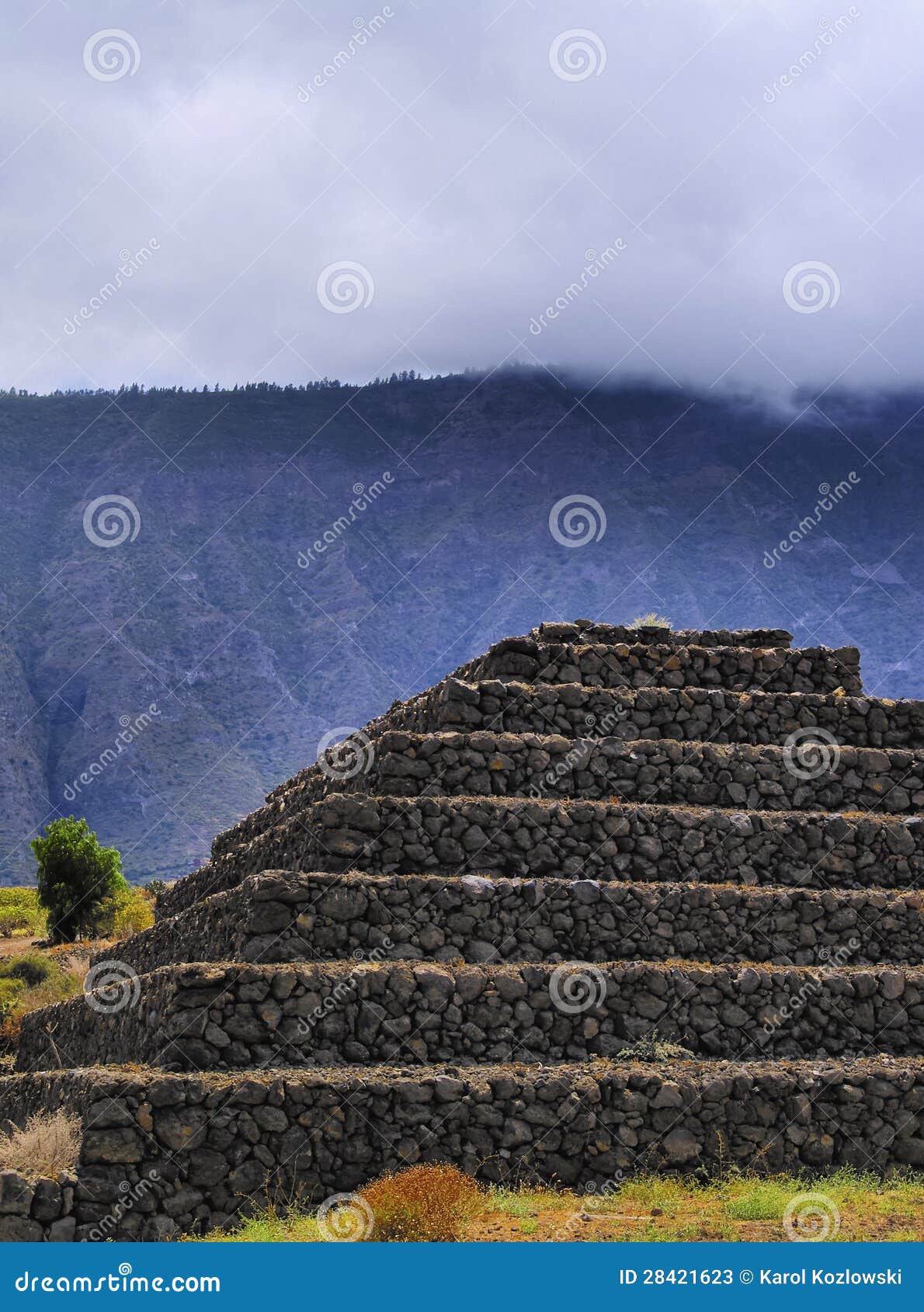 Pyramids stock image. Image of architecture, stone, spain - 28421623
