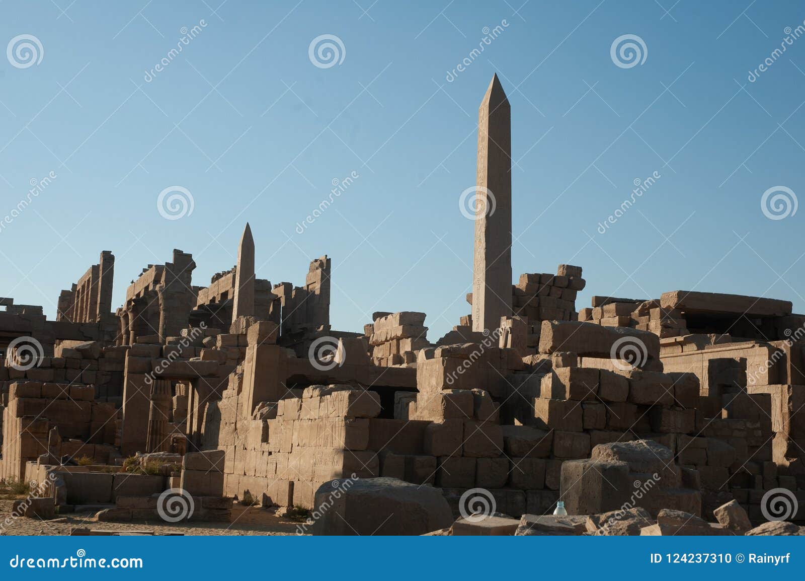 Pyramids Abu Simbel Temple of Egypt Stock Photo - Image of luxor ...