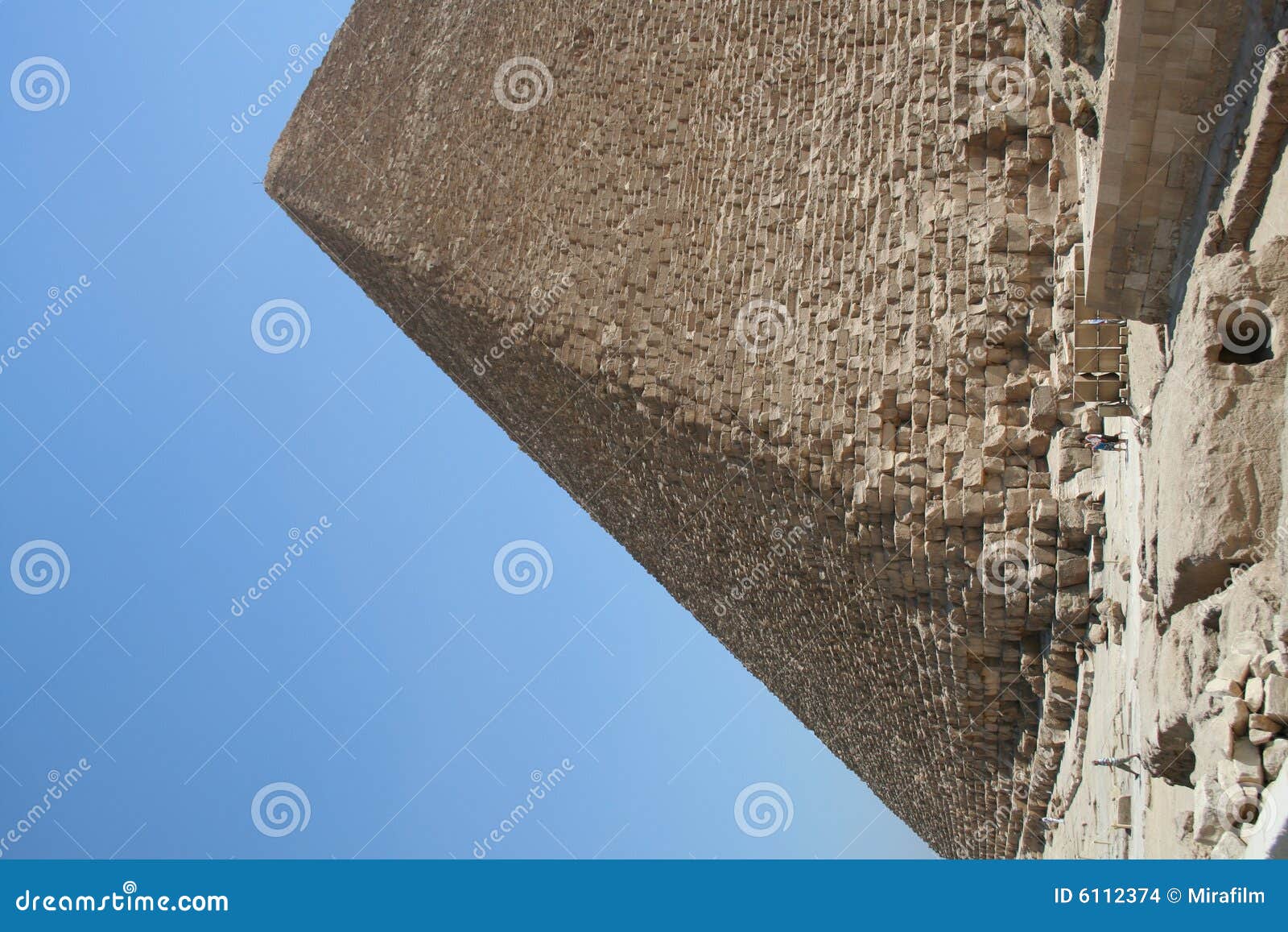 The pyramids in gaza stock photo. Image of dust, egyptian - 6112374