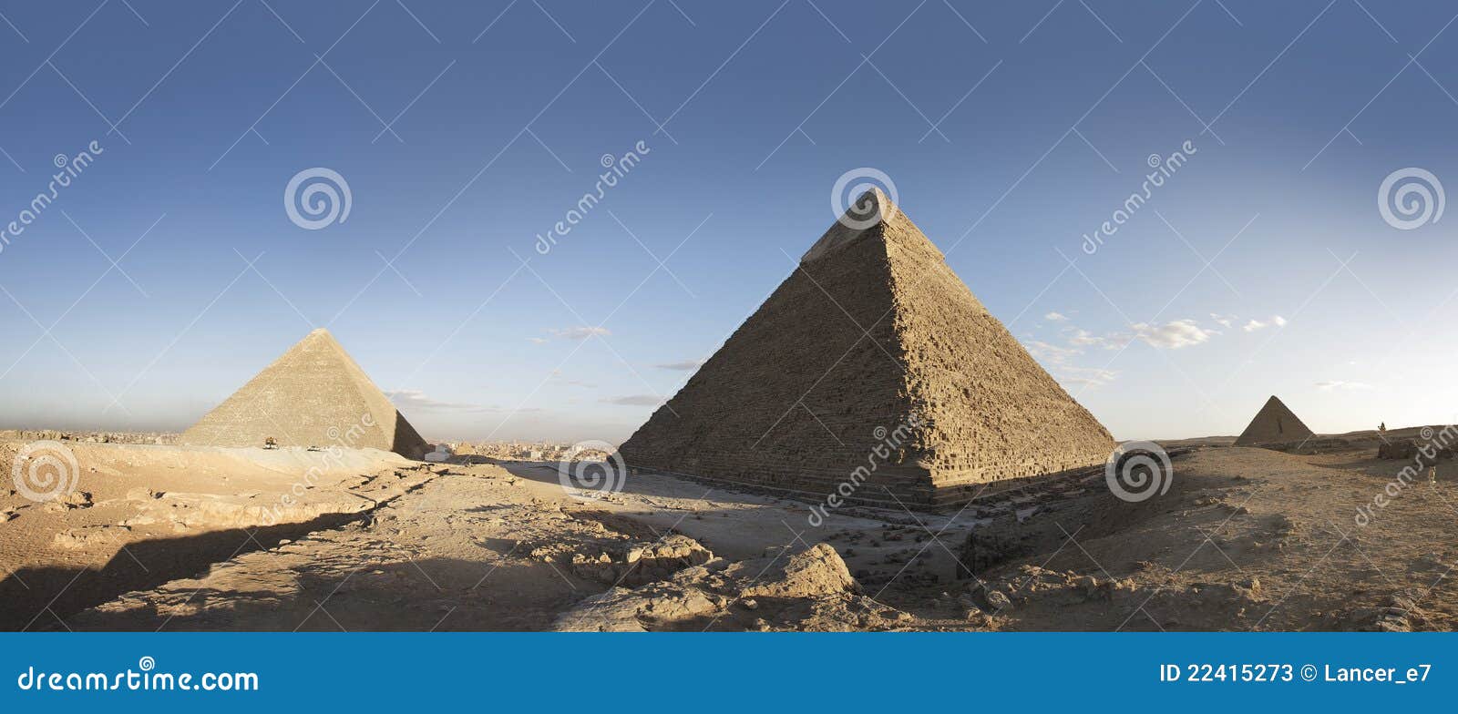 The Pyramids of Giza stock image. Image of extreme, pyramids - 22415273