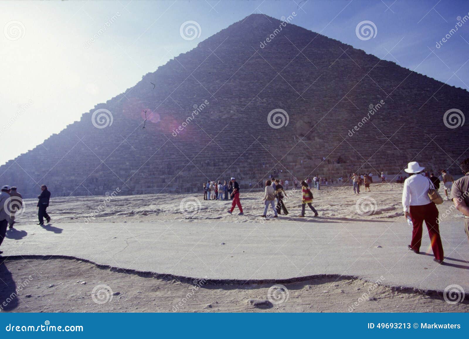 Pyramids of Gizeh editorial stock photo. Image of aegypten - 49693213