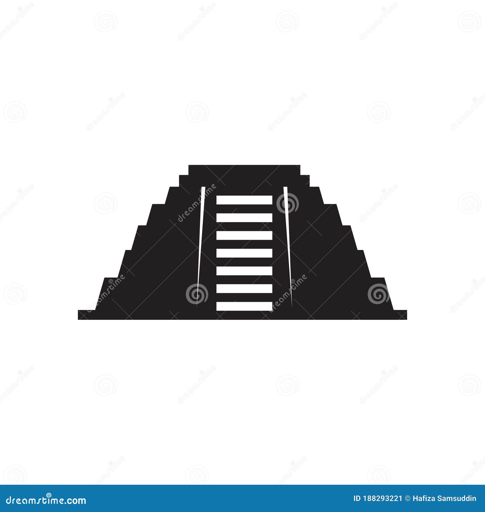 Pyramids of the Sun. Vector Illustration Decorative Design Stock Vector ...