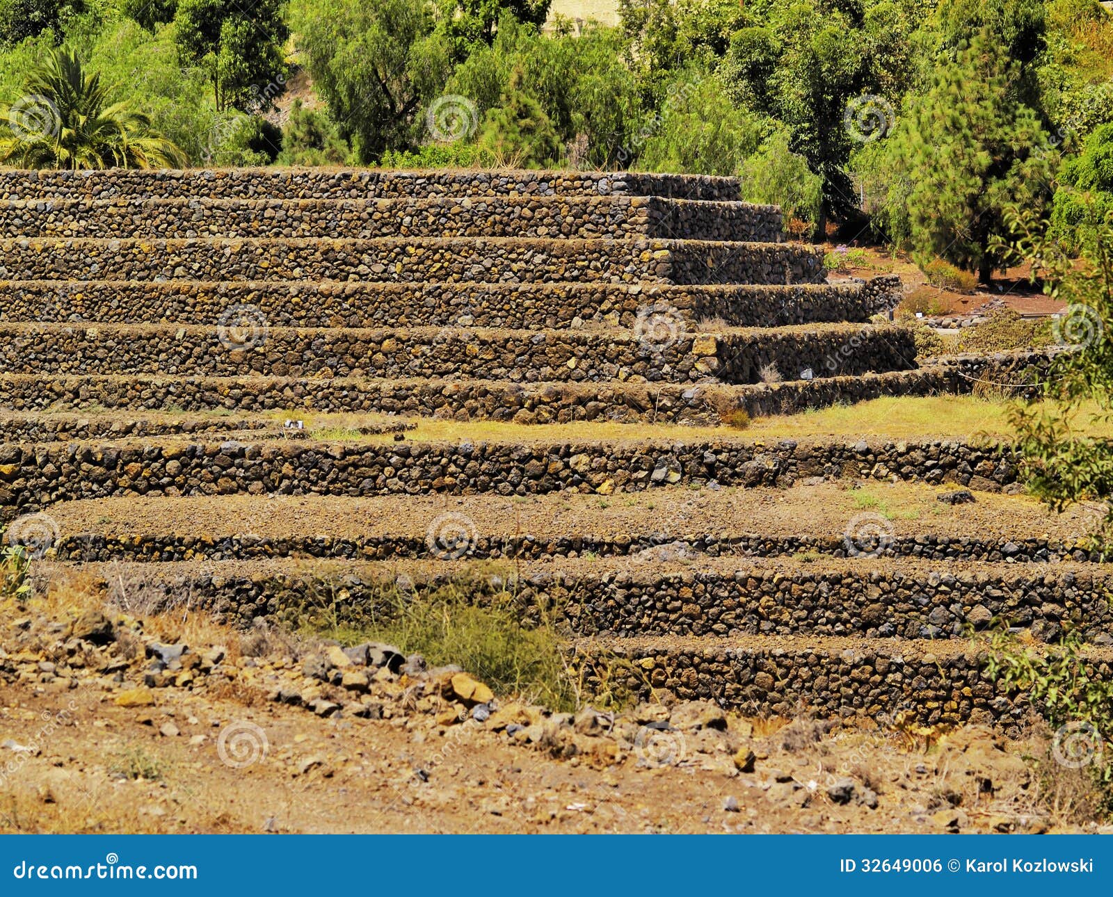 Pyramids, Tenerife stock photo. Image of park, civilization - 32649006