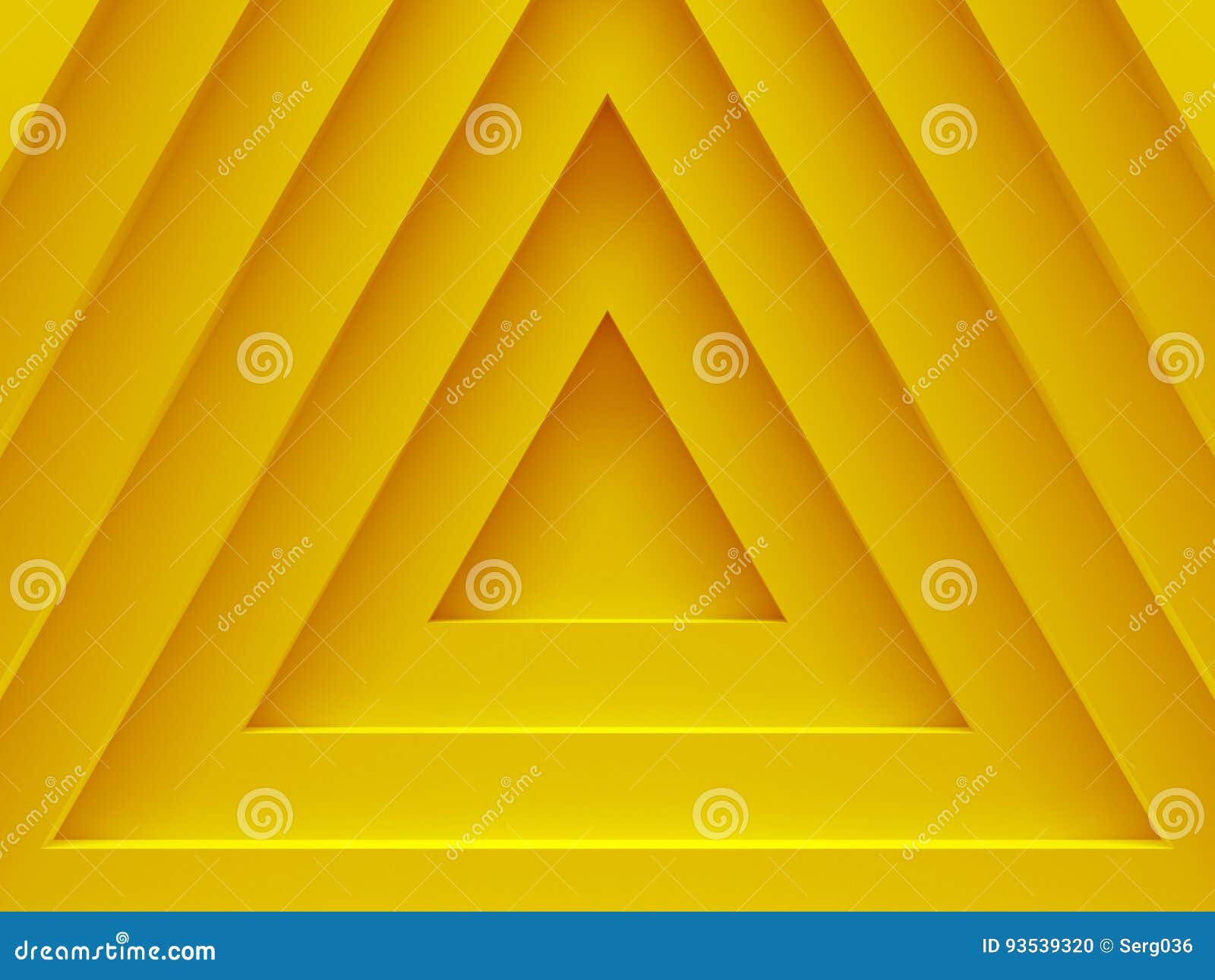 Pyramids. Yellow Abstract Background Stock Illustration - Illustration ...