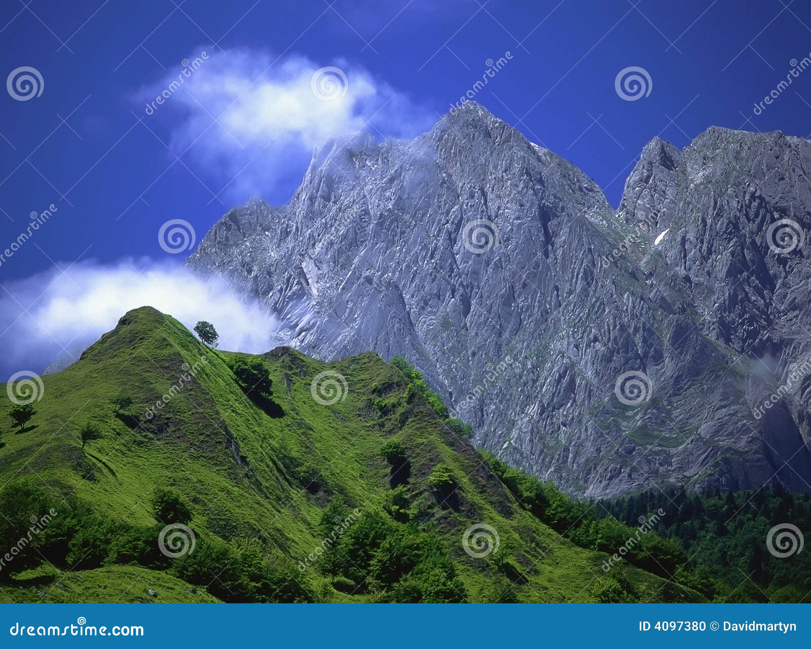Pyrenees stock photo. Image of geography, mountainous - 4097380