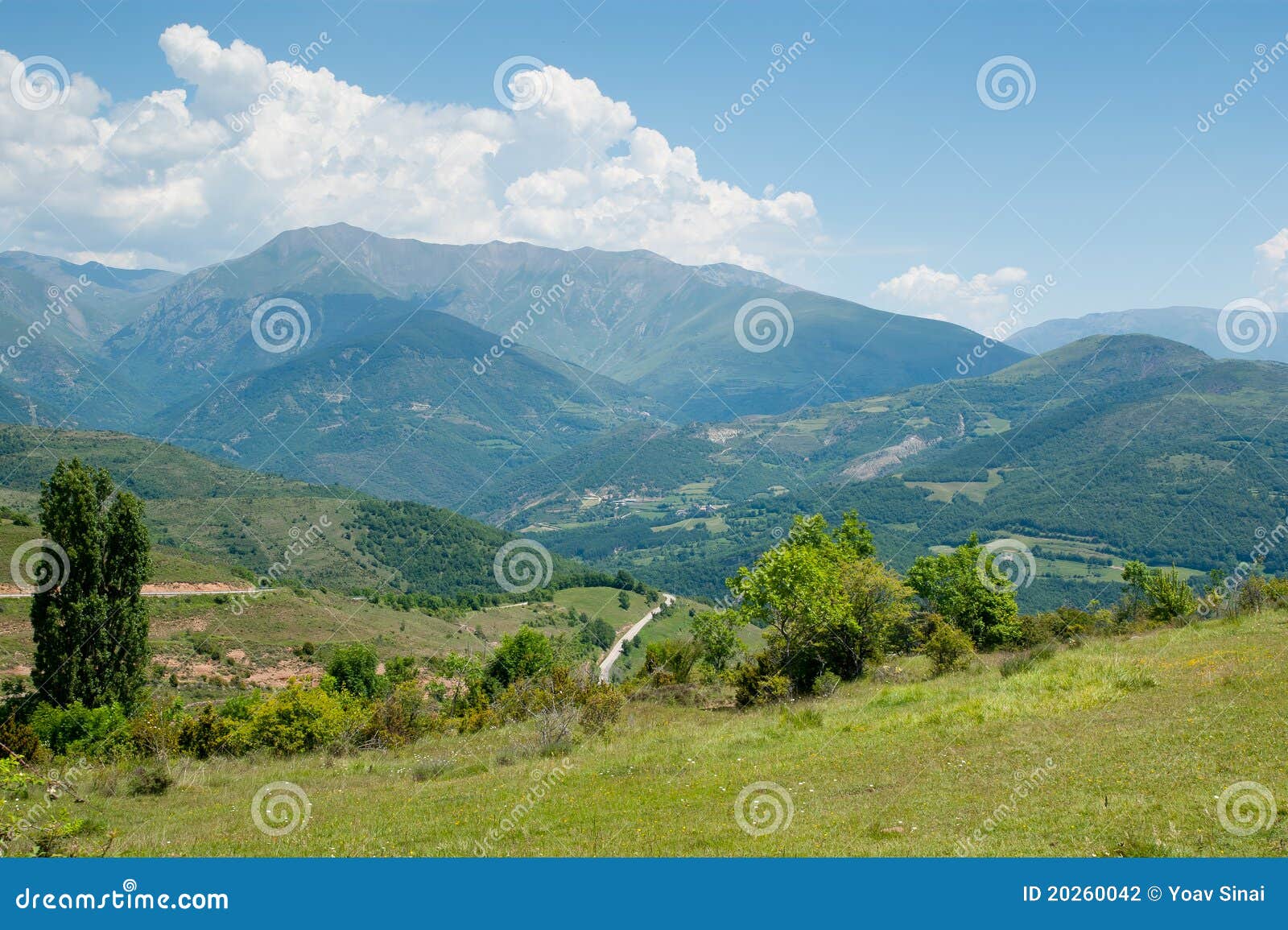 The Pyrenees in Catalonia stock photo. Image of mountains - 20260042