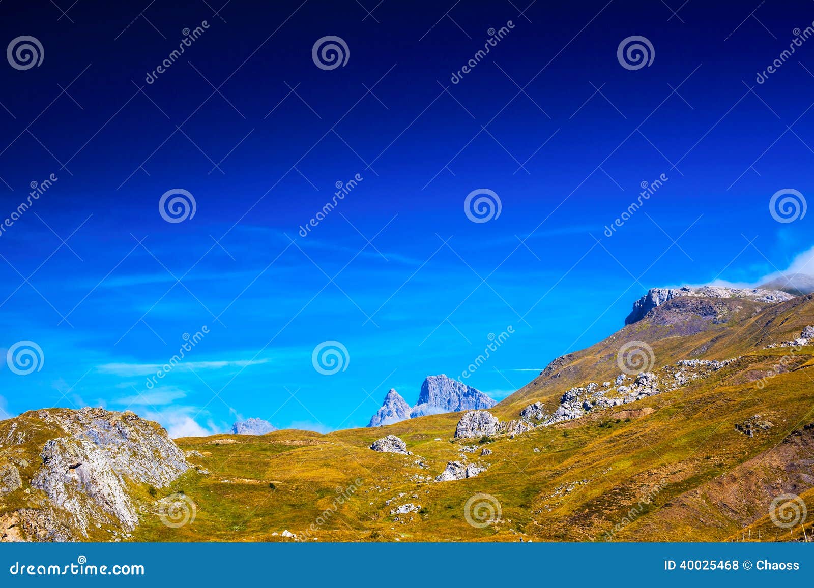 Pyrenees mountains stock photo. Image of europe, summer - 40025468
