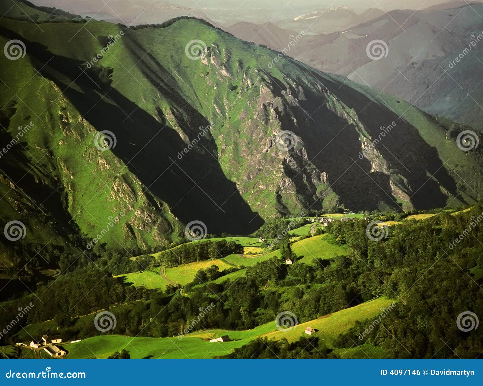 Pyrenees spain france stock photo. Image of gorges, pyrenean - 4097146