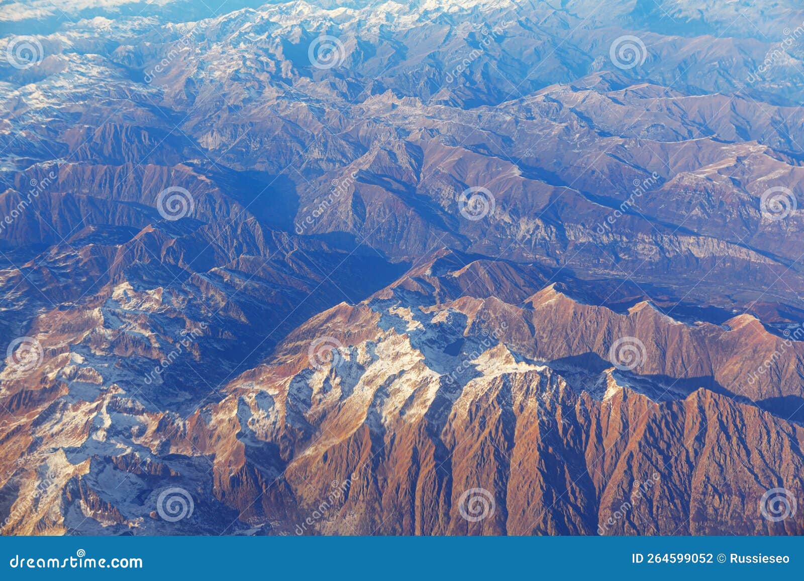 Pyrenees View from Above stock photo. Image of land - 264599052