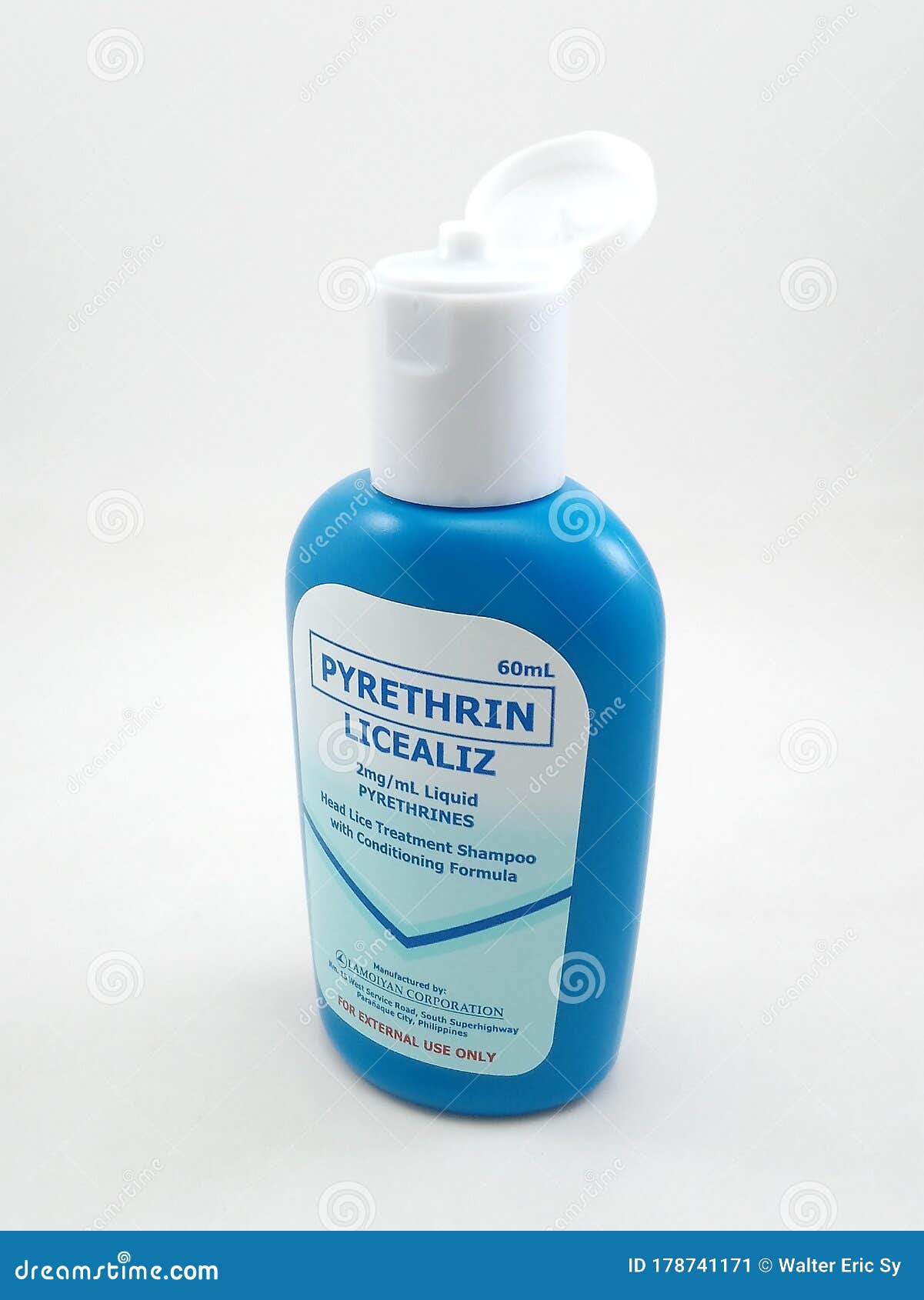 Pyrethrines Shampoo Formula in Manila, Philippines Editorial Photo ...