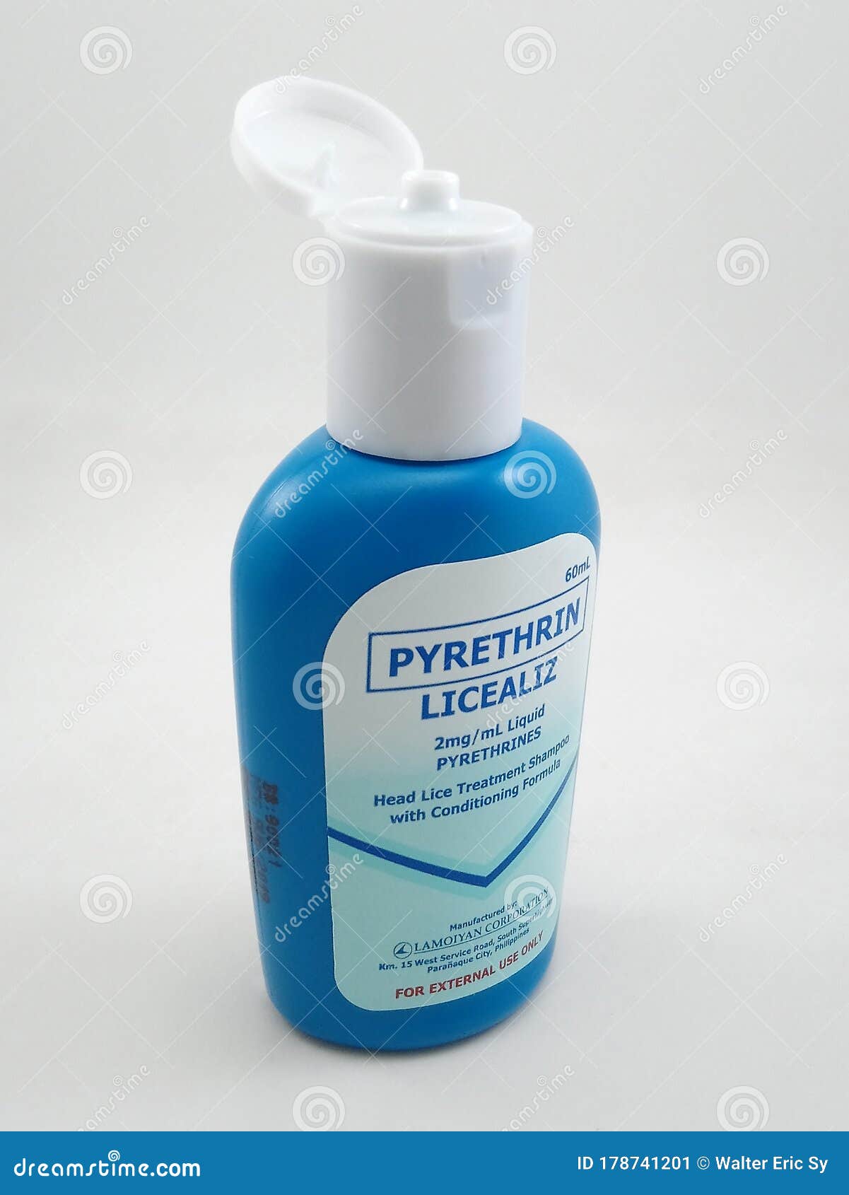 Pyrethrines Shampoo Formula in Manila, Philippines Editorial Photo ...